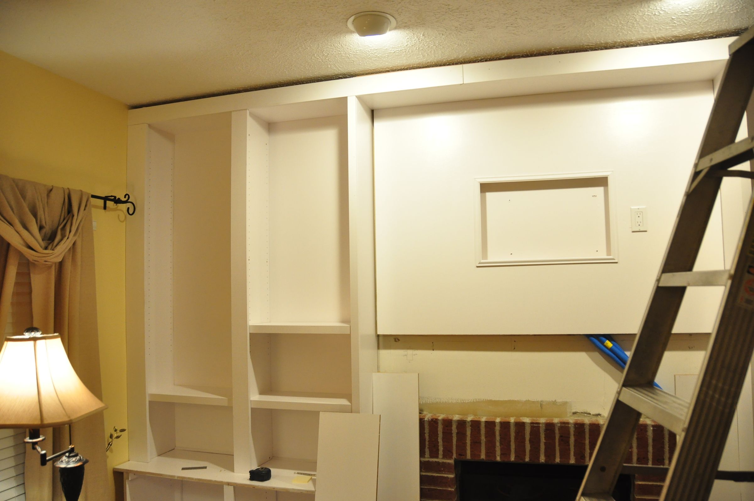 How to Build a Fireplace Bookcase : 18 Steps (with Pictures ...