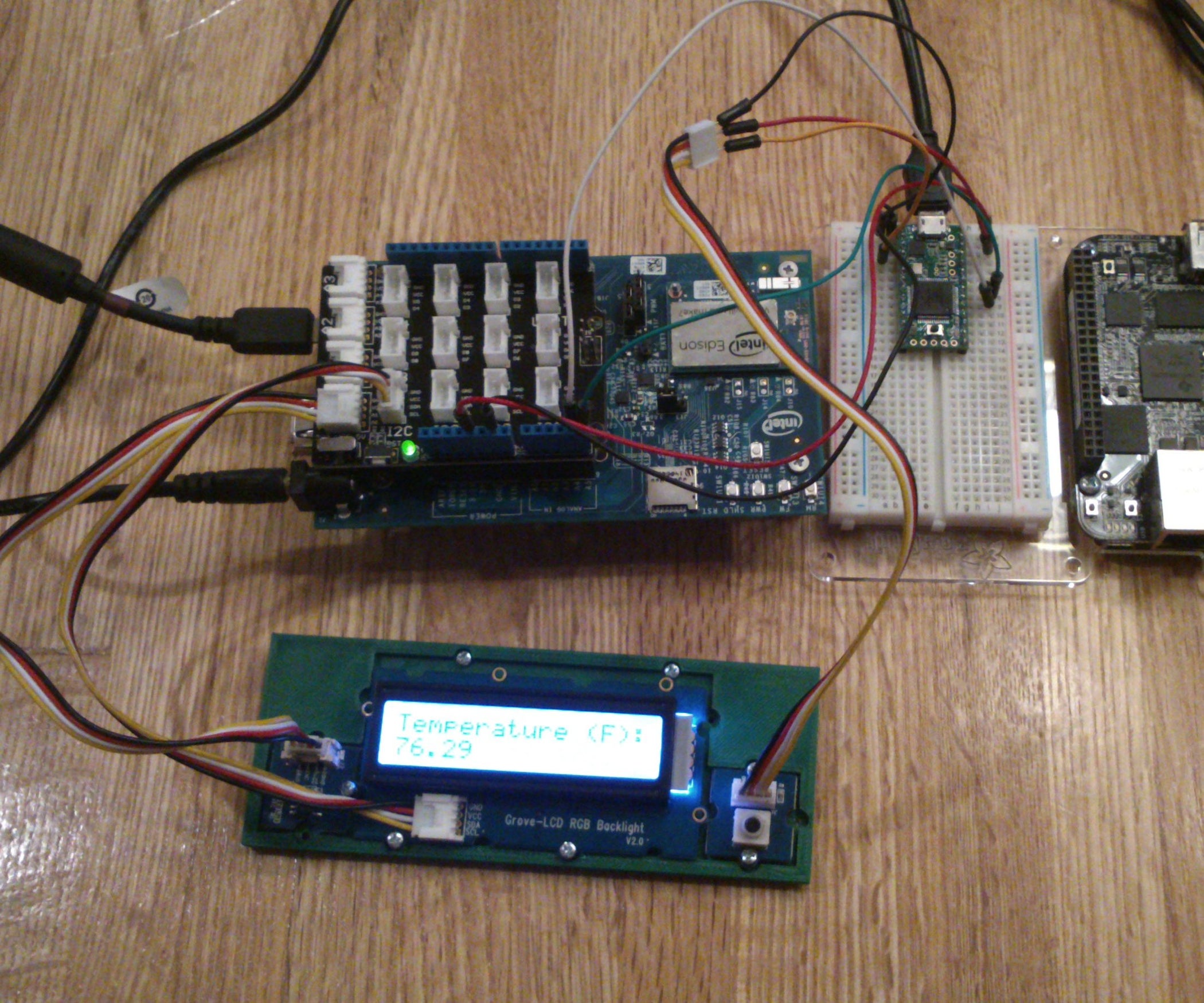 Dual-Arduino I2C Temperature Display - Instructables