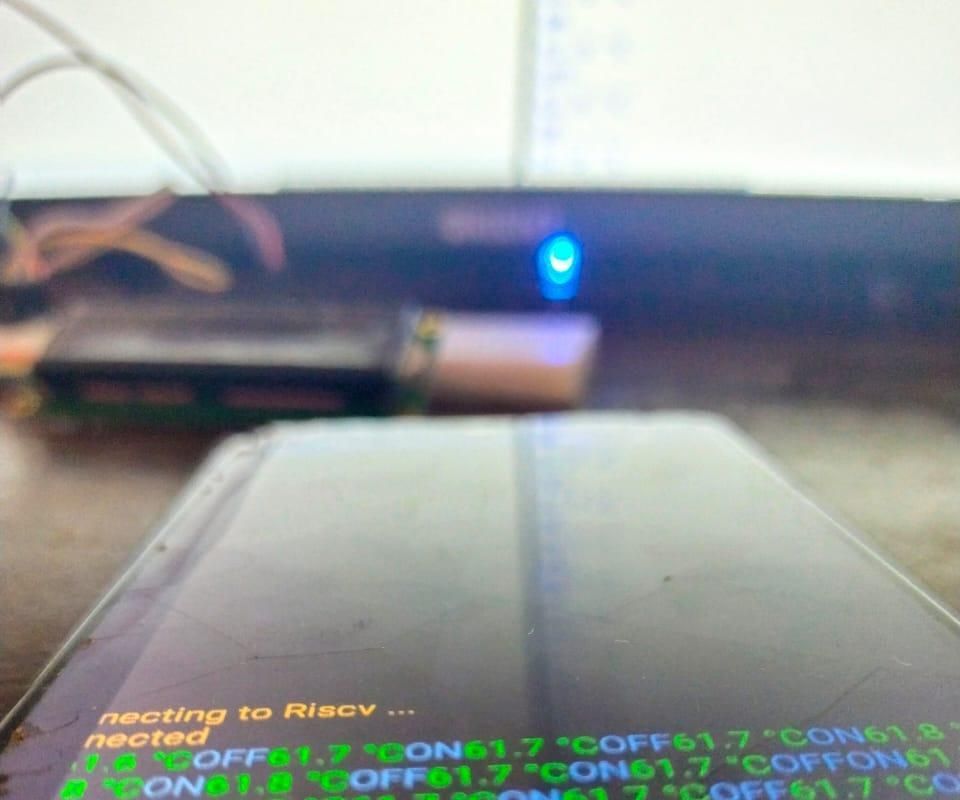 Controlling Led Connected to GPIO Pin Via Bluetooth of VisionFive : 4 ...