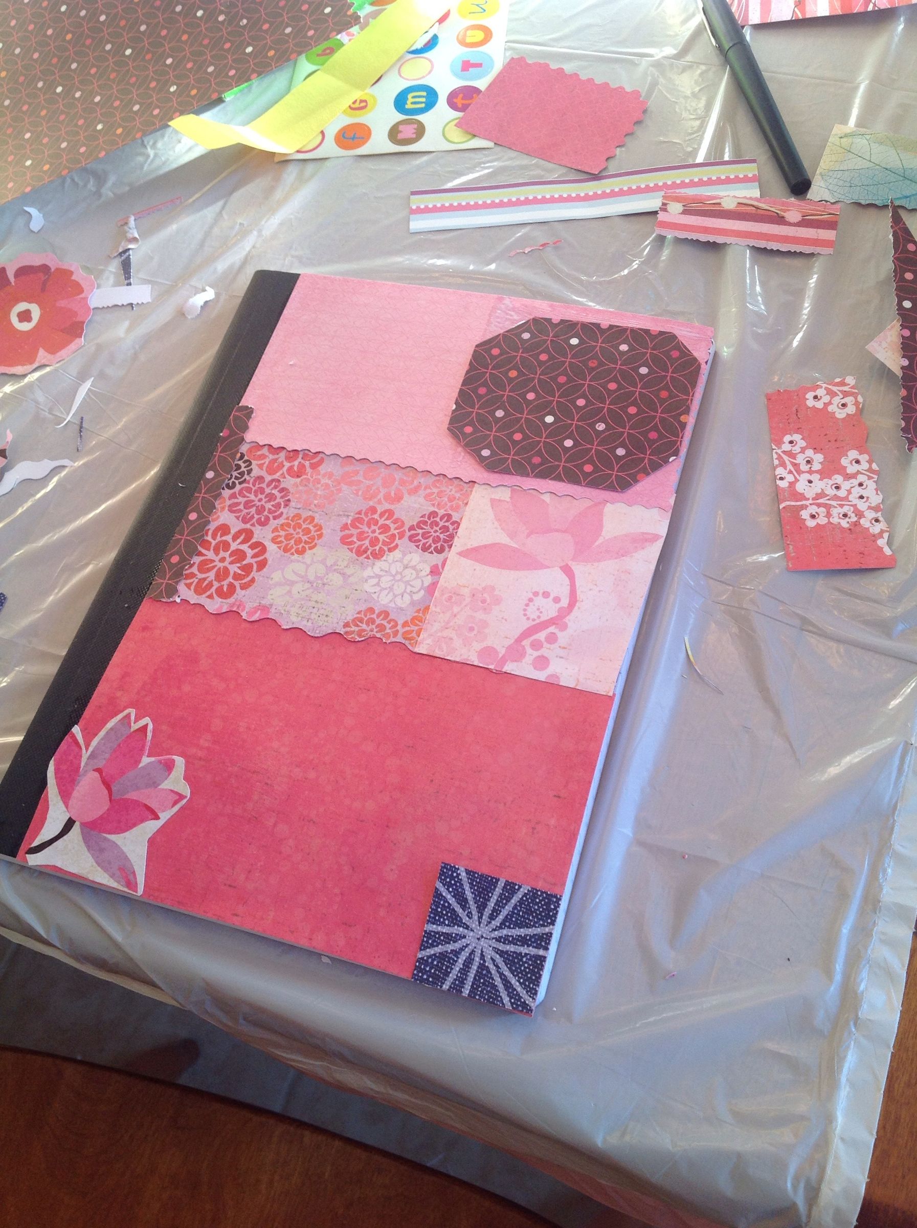 Mod Podge Notebook : 5 Steps - Instructables