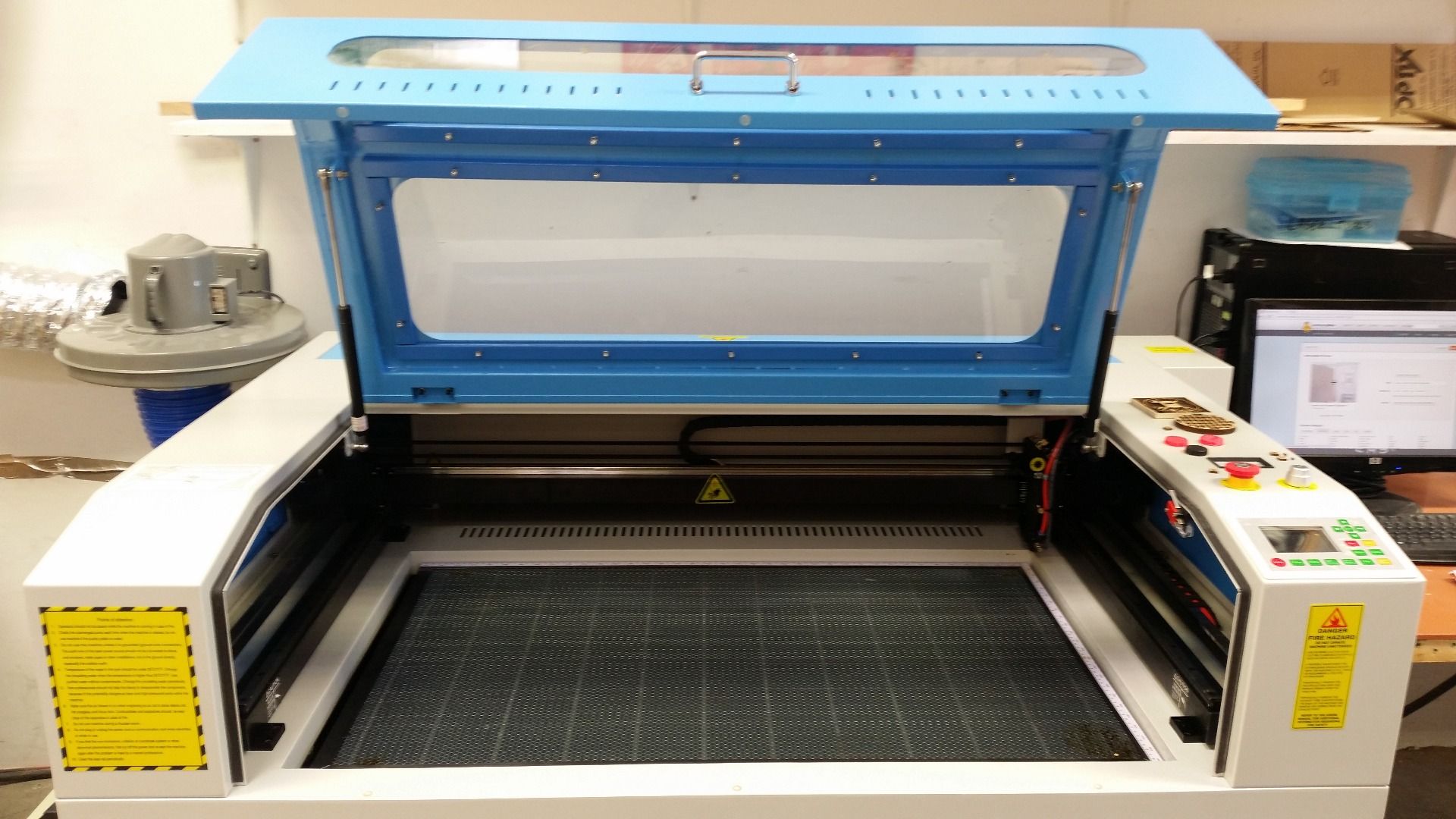Introduction to the SLO MakerSpace's 100 Watt Laser Cutter and Engraver - Instructables