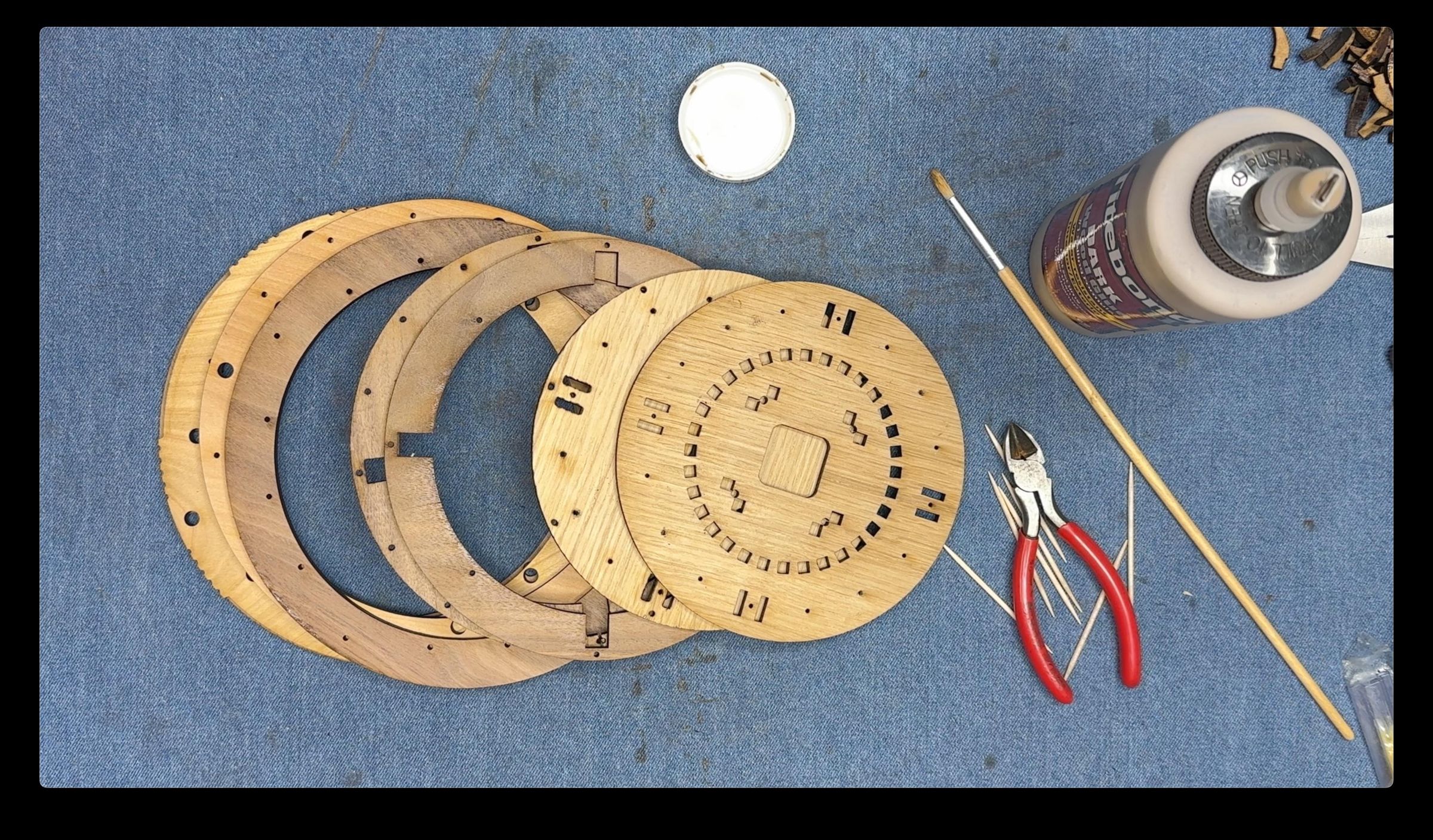 Wooden Reactor Simulator: Nightlight, Desk Lamp, Sound Simulation and ...