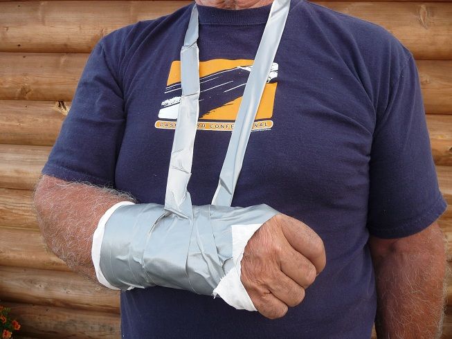 DIY Soft Cast Using Duct Tape - Instructables