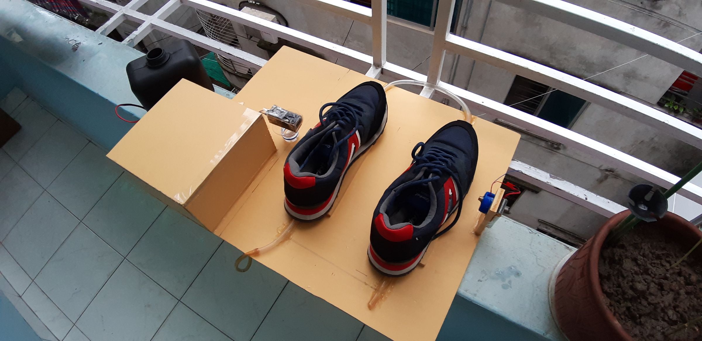 Shoe Sanitizing System (automated) : 5 Steps - Instructables