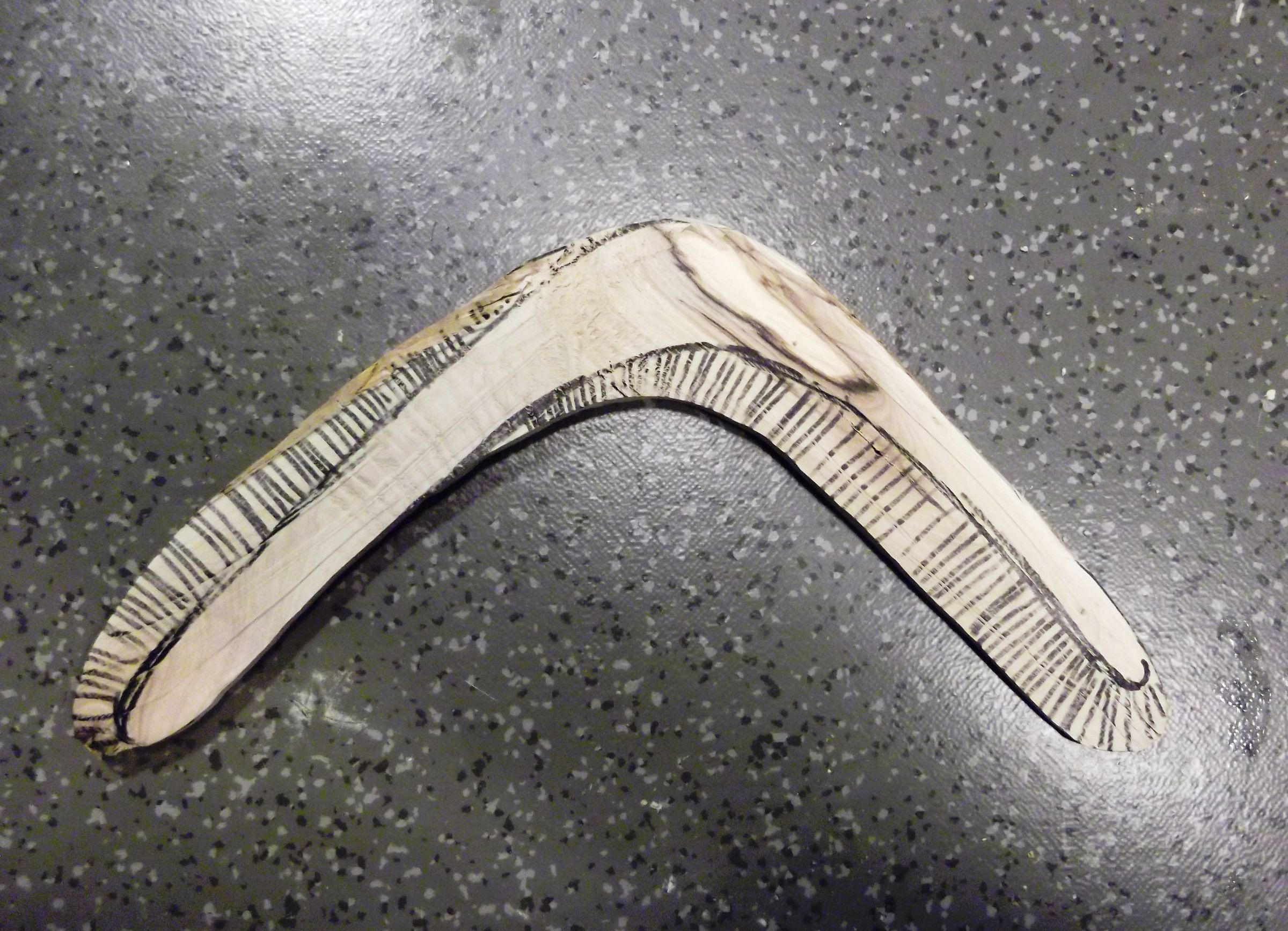 Make a 'natural Elbow' Boomerang : 9 Steps (with Pictures) - Instructables