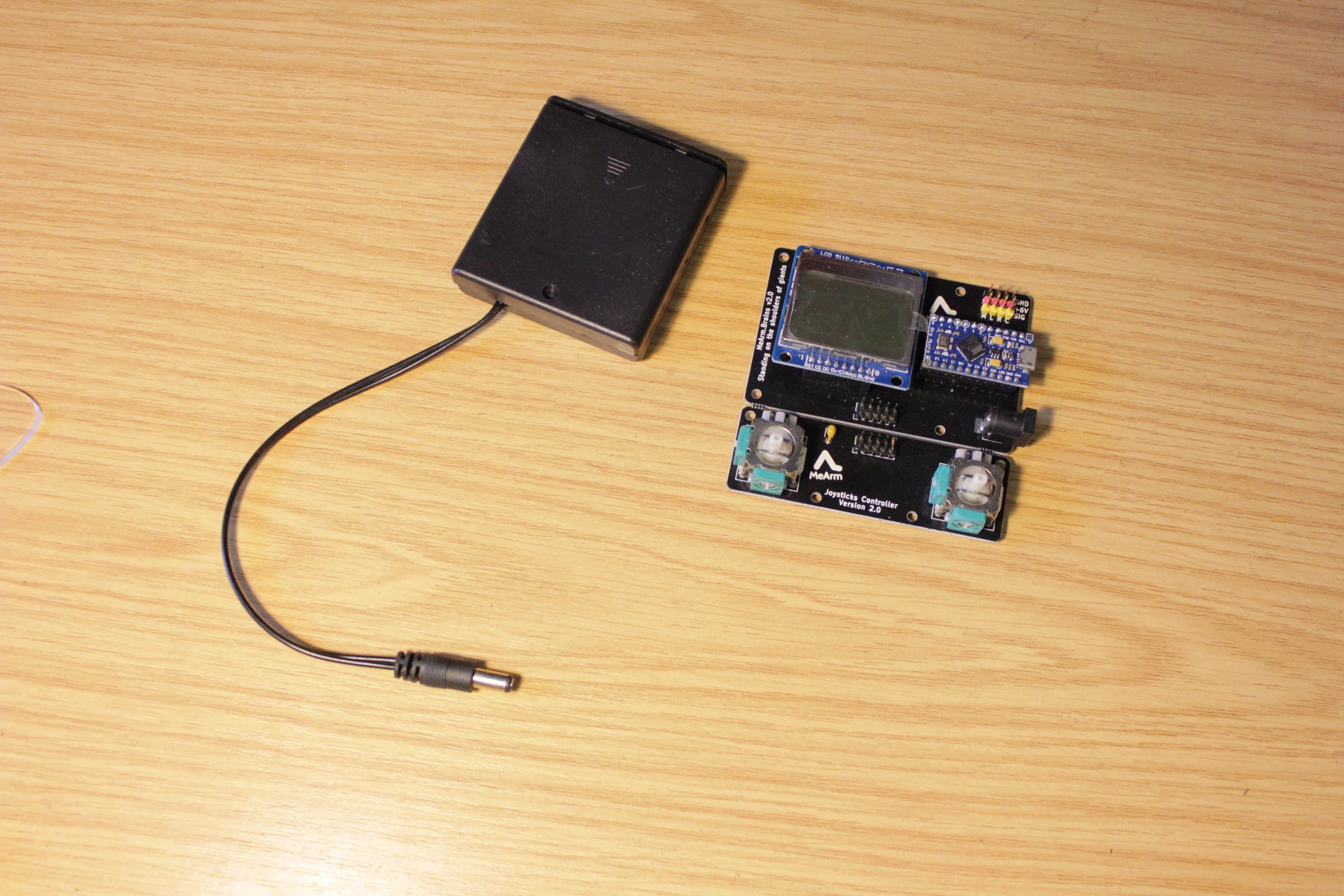 MeArm V1.1 - Tiny Open Source Robot Arm - Arduino, Raspberry Pi, Micro ...