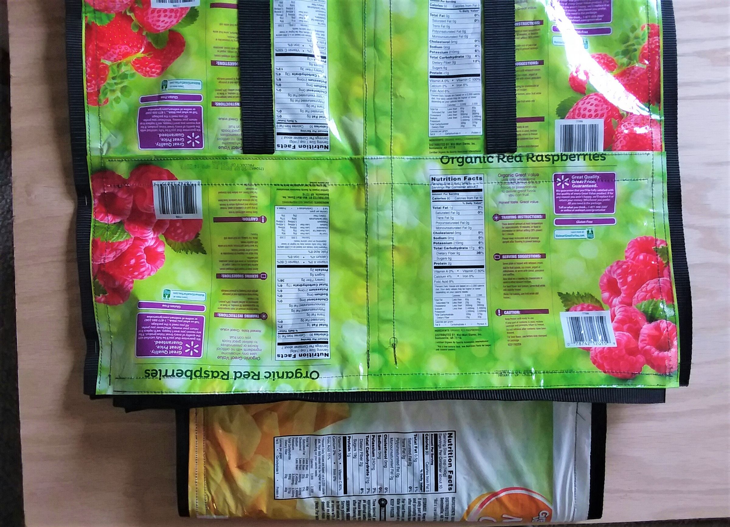 Upcycled Food Packaging Tote Bag : 11 Steps (with Pictures) - Instructables