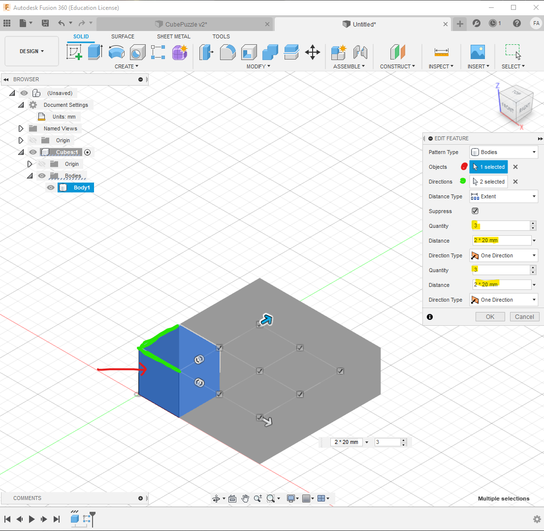 Design and Make a 3D Puzzle Cube (with Fusion360) : 7 Steps (with ...