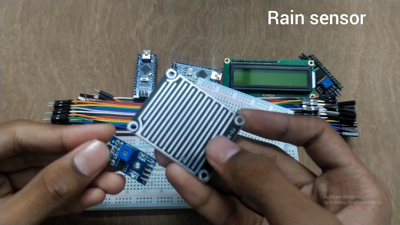 Interfacing Arduino With Rain Sensor : 4 Steps - Instructables