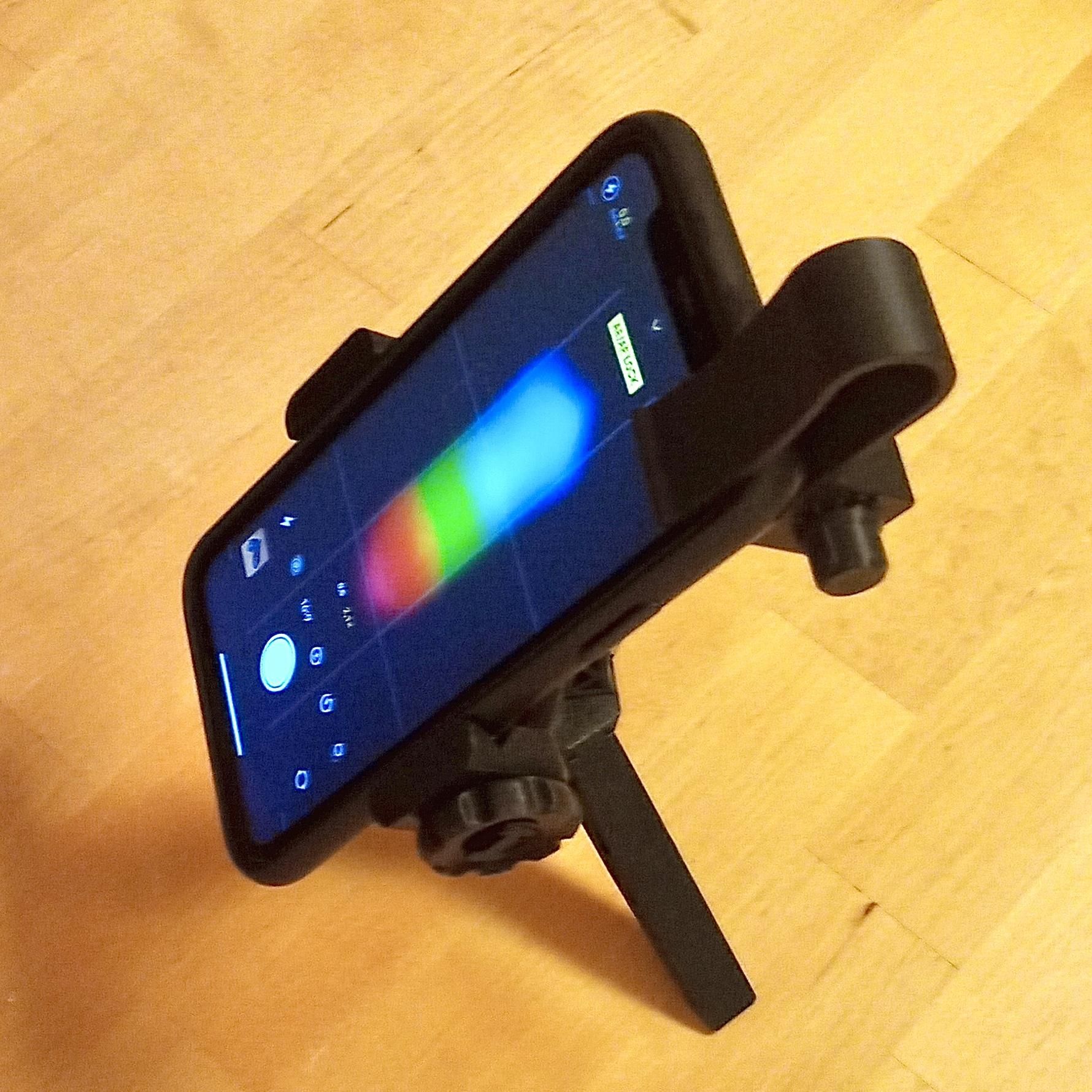 3D-Printed Spectrometer Using a DVD Diffraction Grating for Smartphone ...