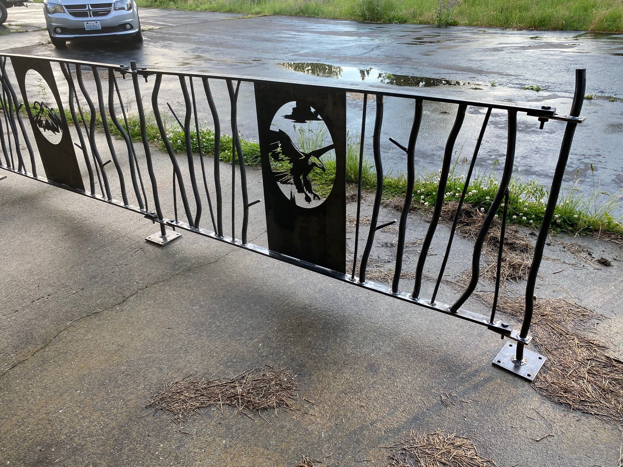 Rustic Cabin Railing : 7 Steps - Instructables