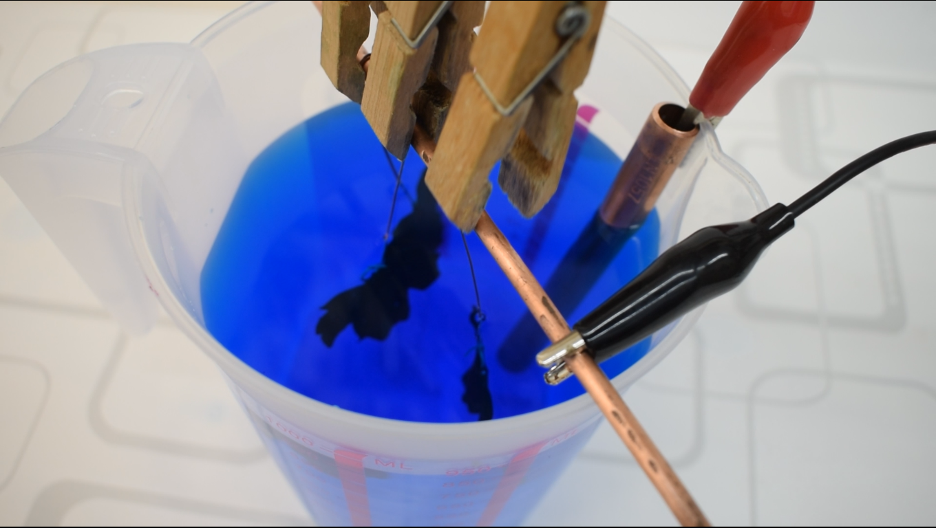 Electroforming Tutorial for Beginners With Basic Equipment | Part 1 : 6 ...