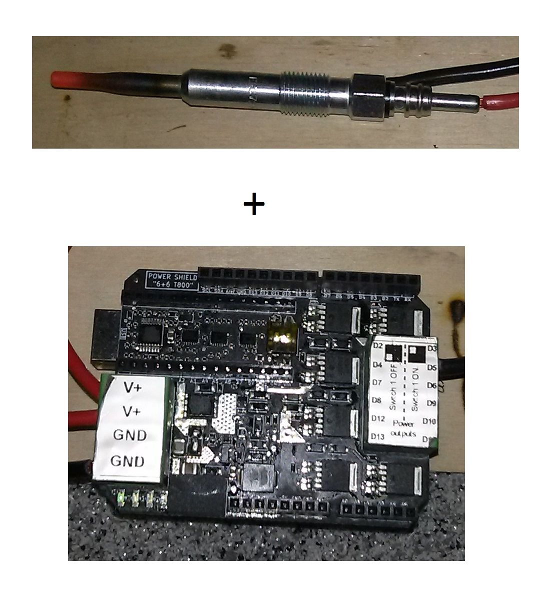 High Power (5-60A) Car's GLOWPLUG Heating With Arduino : 3 Steps ...