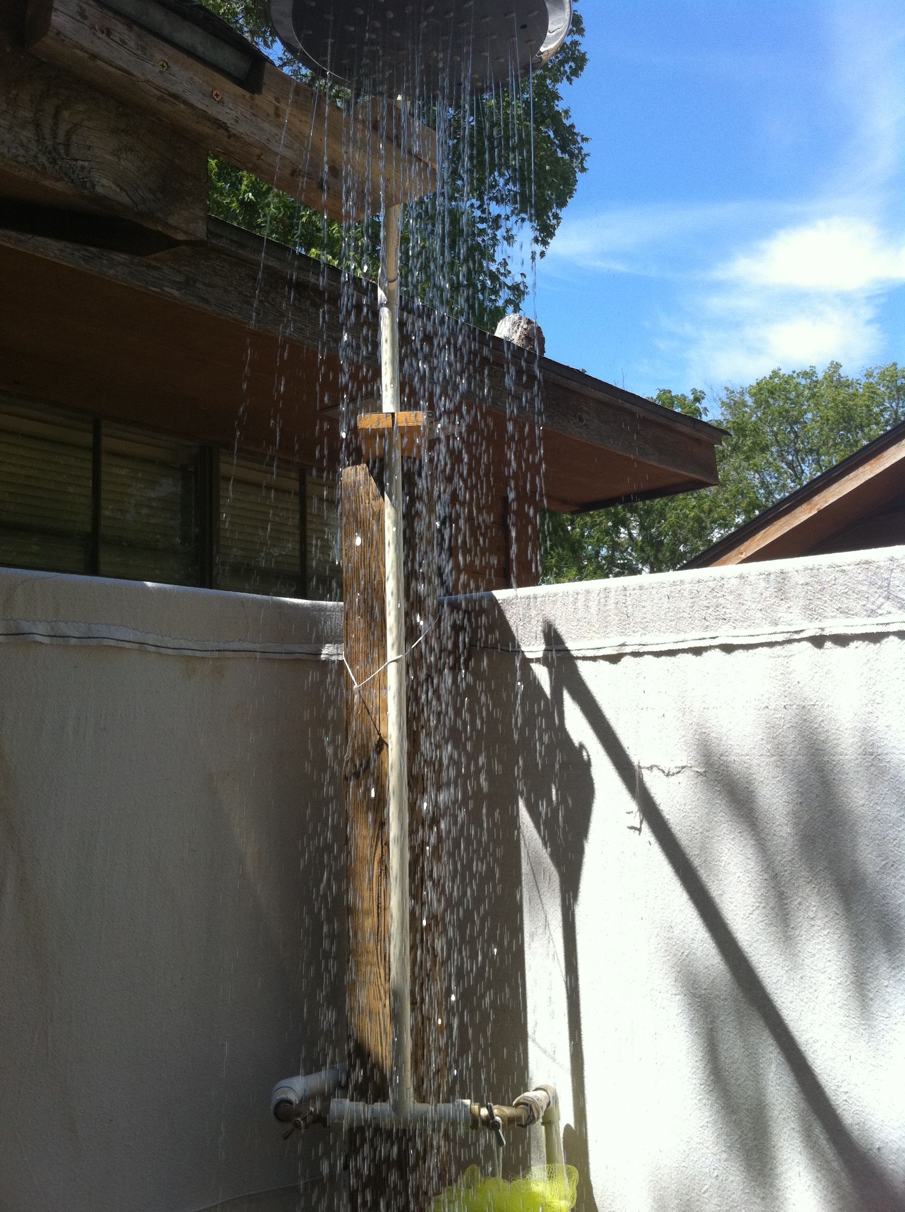 Solar Outdoor Shower : 9 Steps - Instructables