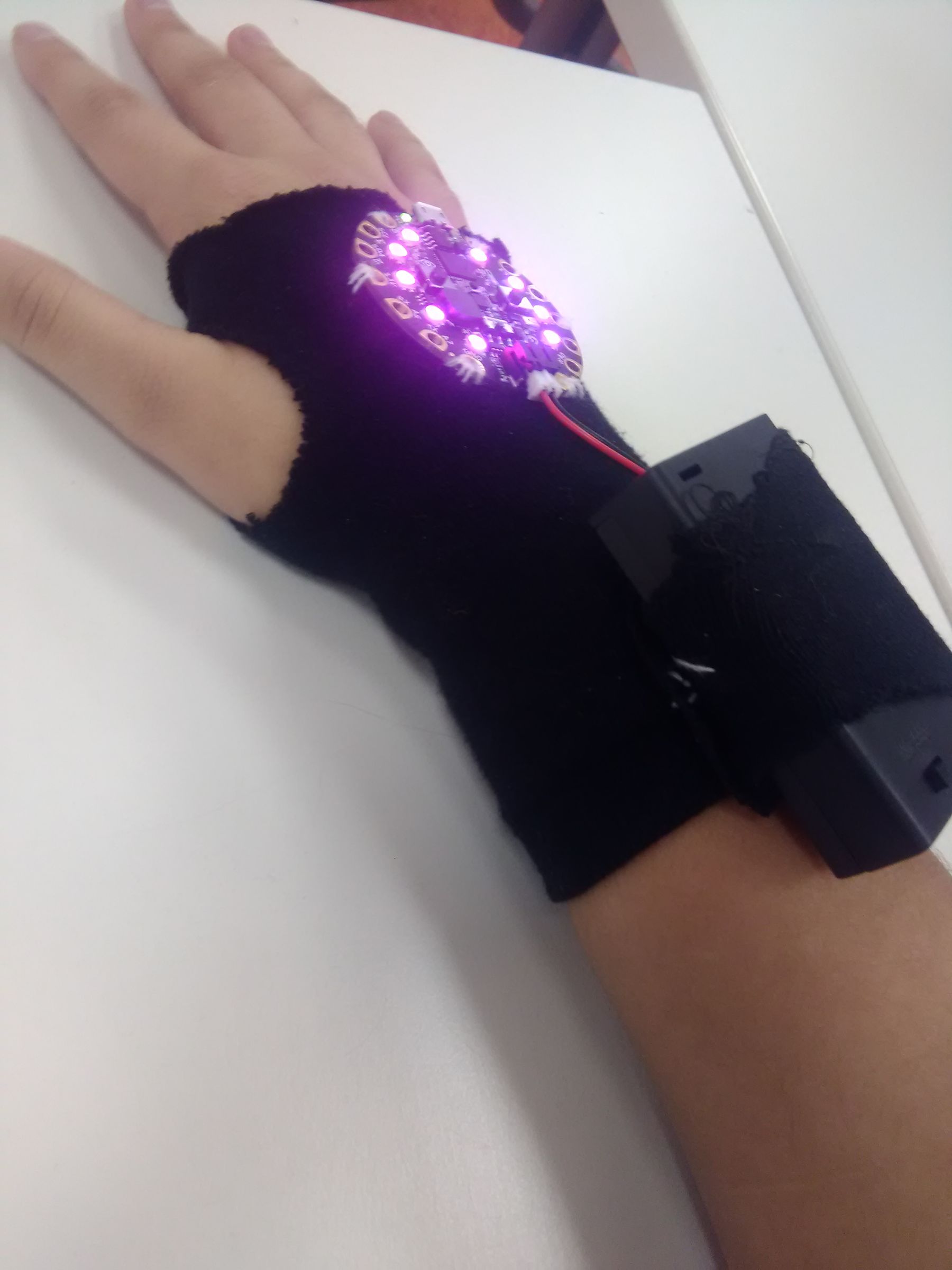 Wearable Flashlight (featuring the CPX) : 8 Steps - Instructables