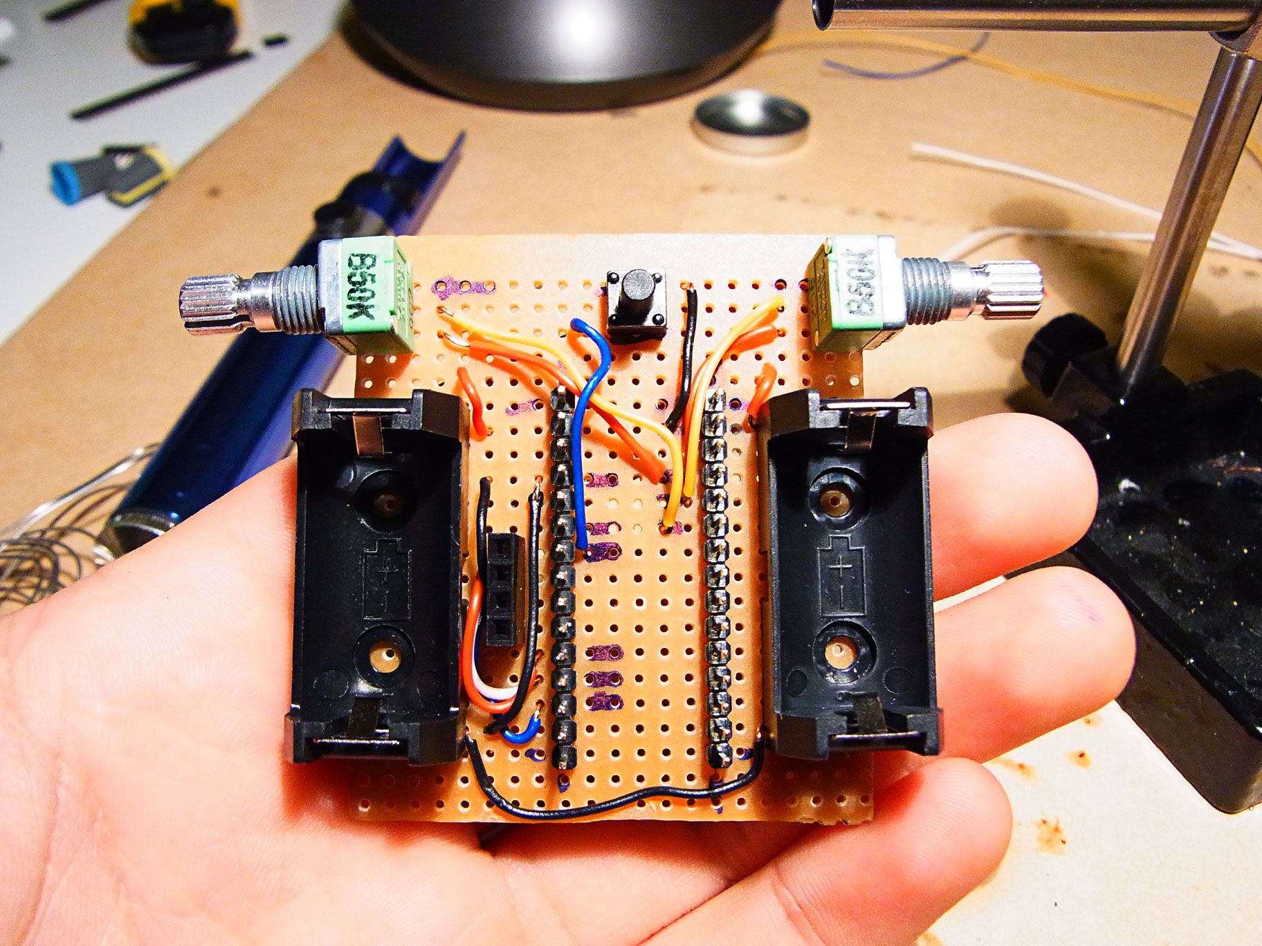Haptic Proximity Module (HPM) for Low Vision Users : 9 Steps (with ...