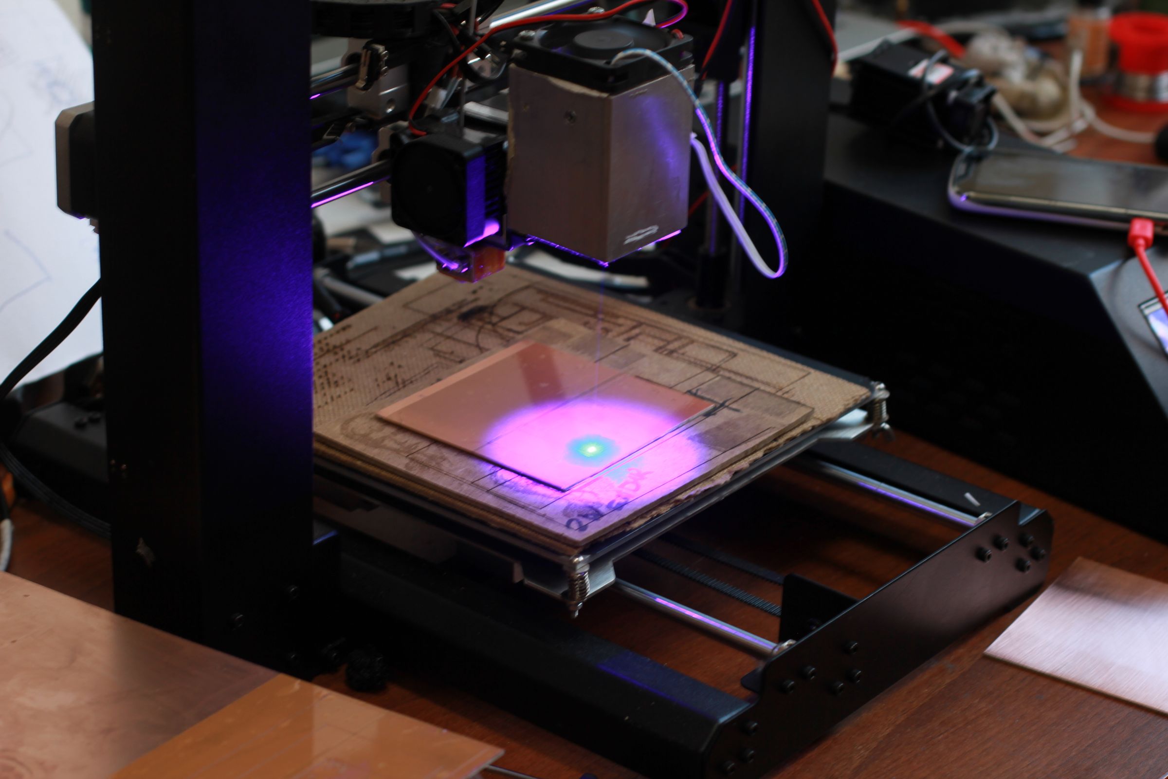 Diode Laser Etching of a PCB. DIY From a to Z. : 5 Steps (with Pictures ...