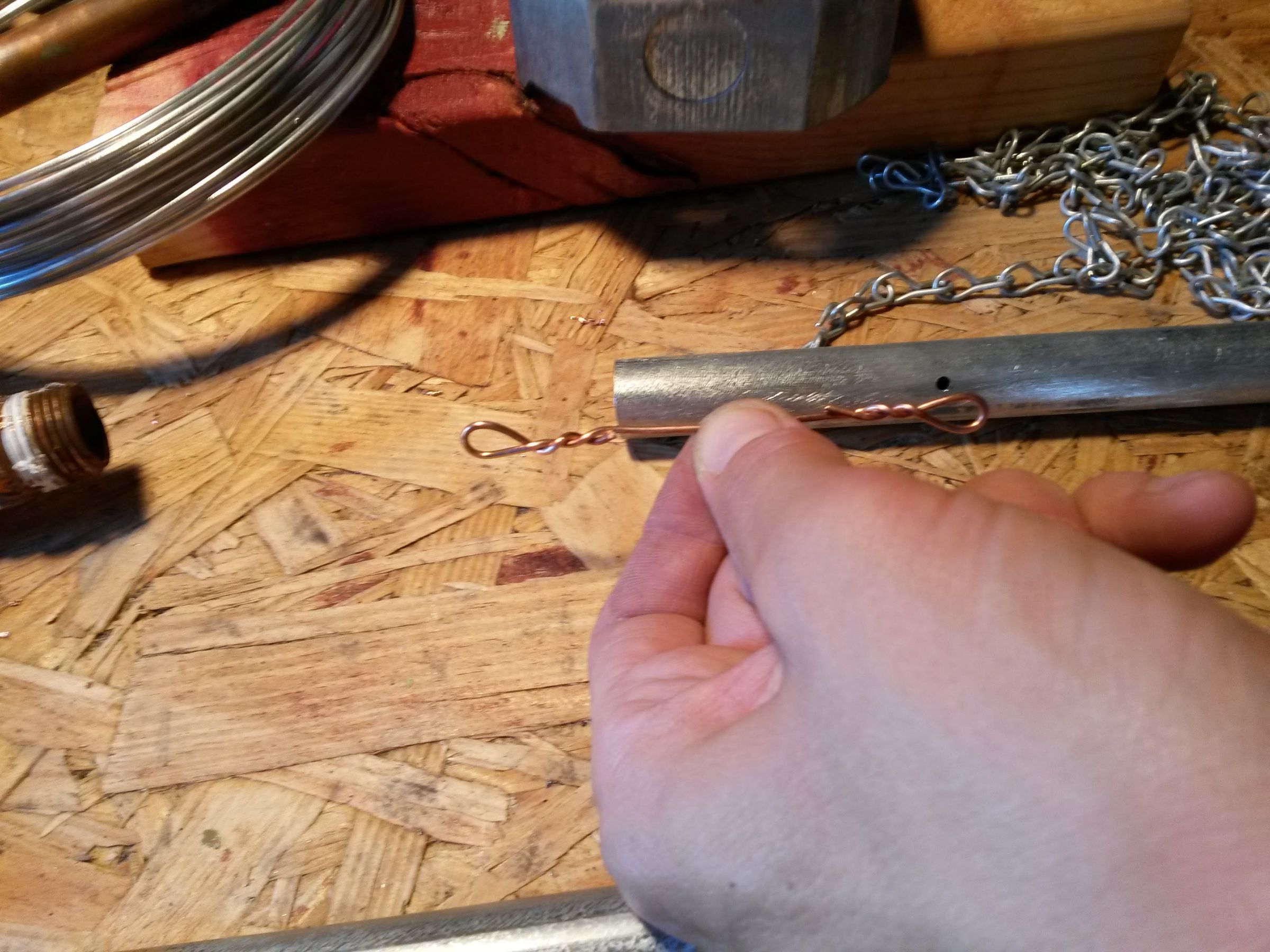 Scrap Pipe Wind Chimes : 4 Steps (with Pictures) - Instructables