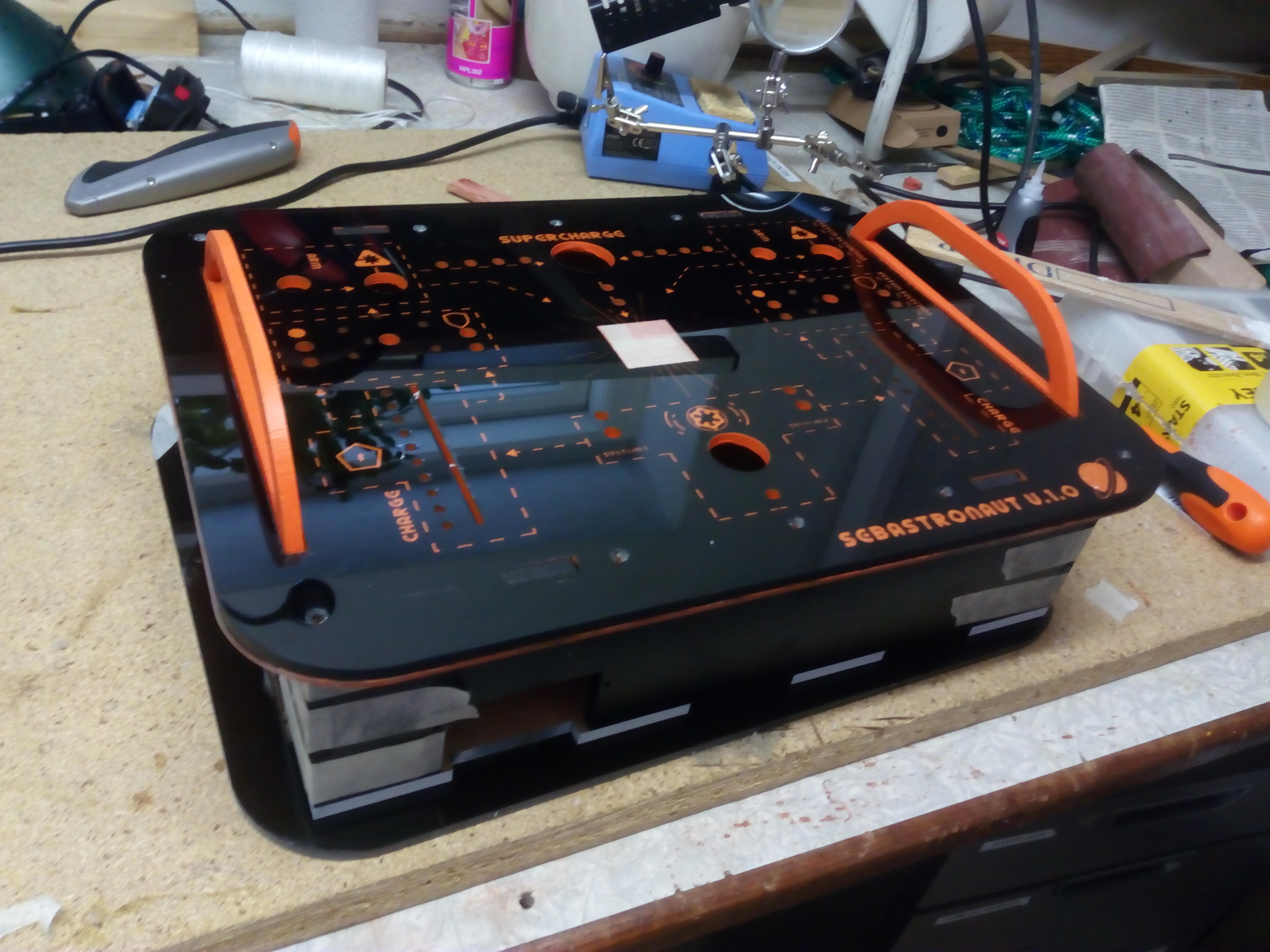 Spaceship Control Panel - Laser Cut Arduino Toy : 11 Steps (with ...