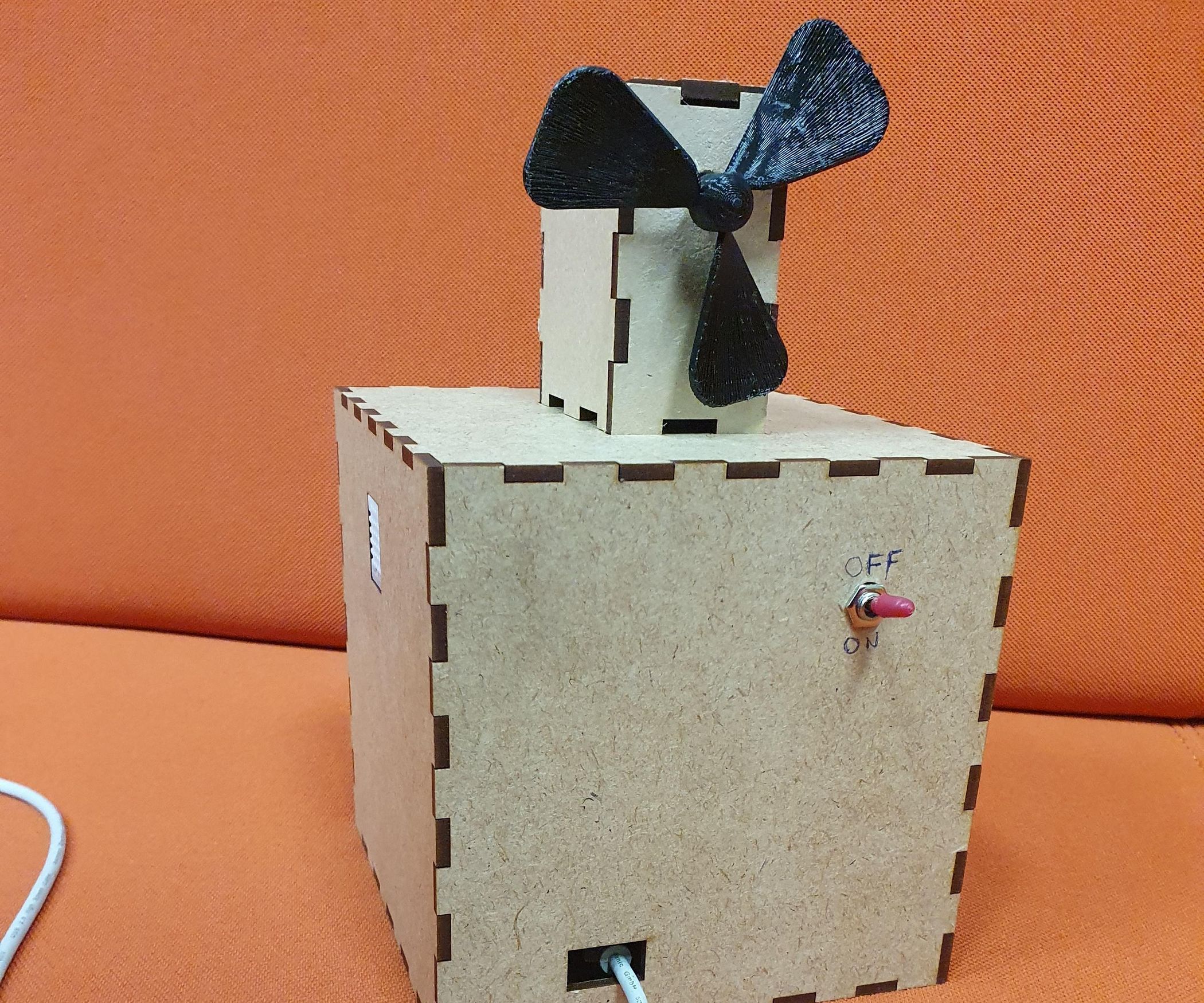 Mini Thermo Fan : 5 Steps - Instructables