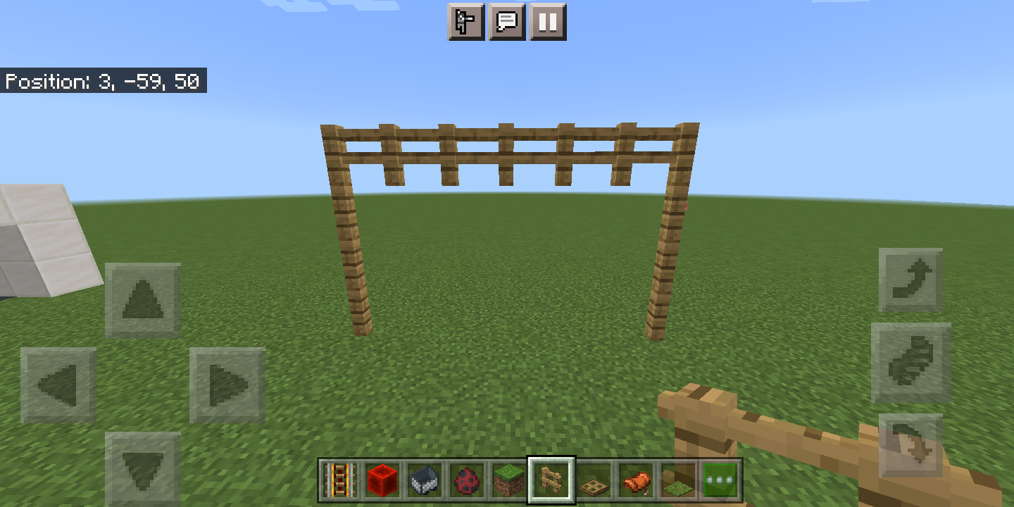 100% Working Swing Set in Minecraft : 11 Steps - Instructables