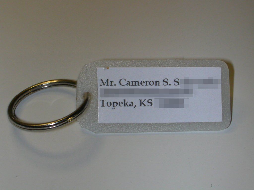 Quick and Easy Name Tag Keychains : 3 Steps - Instructables