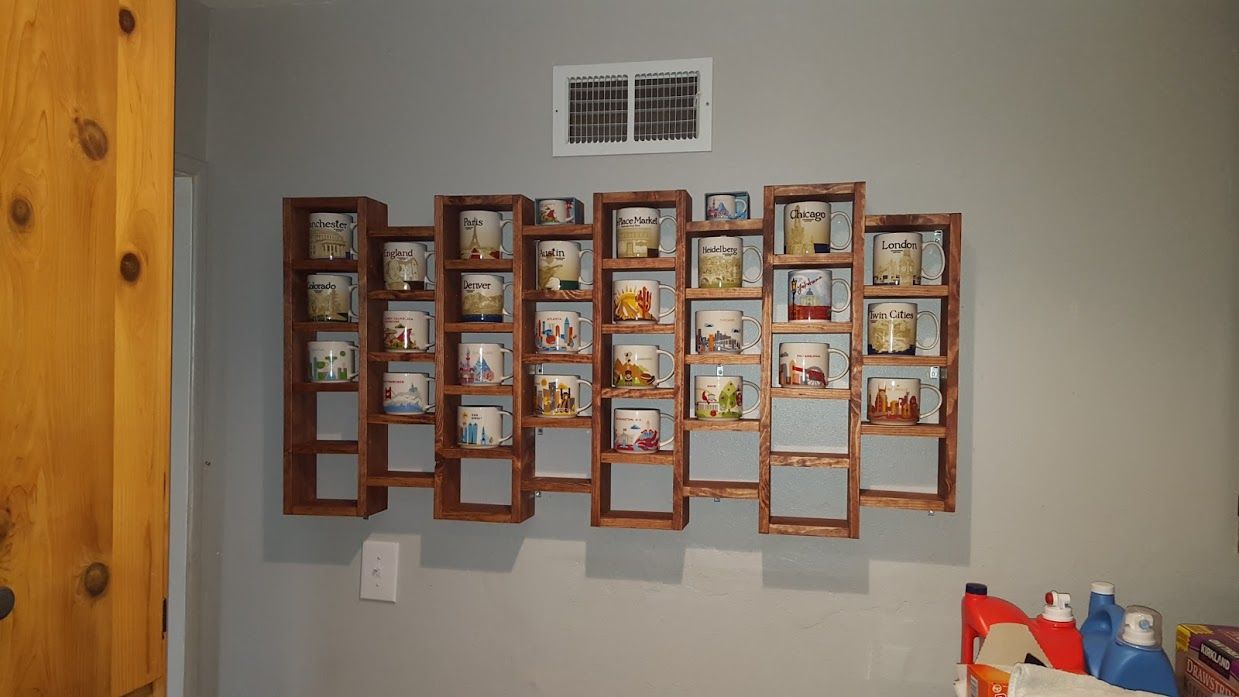 Coffee Mug Display Rack : 6 Steps (with Pictures) - Instructables