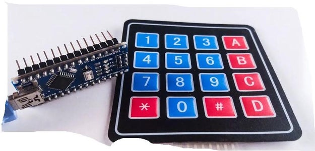 Keypad Control by Arduino Nano : 3 Steps - Instructables