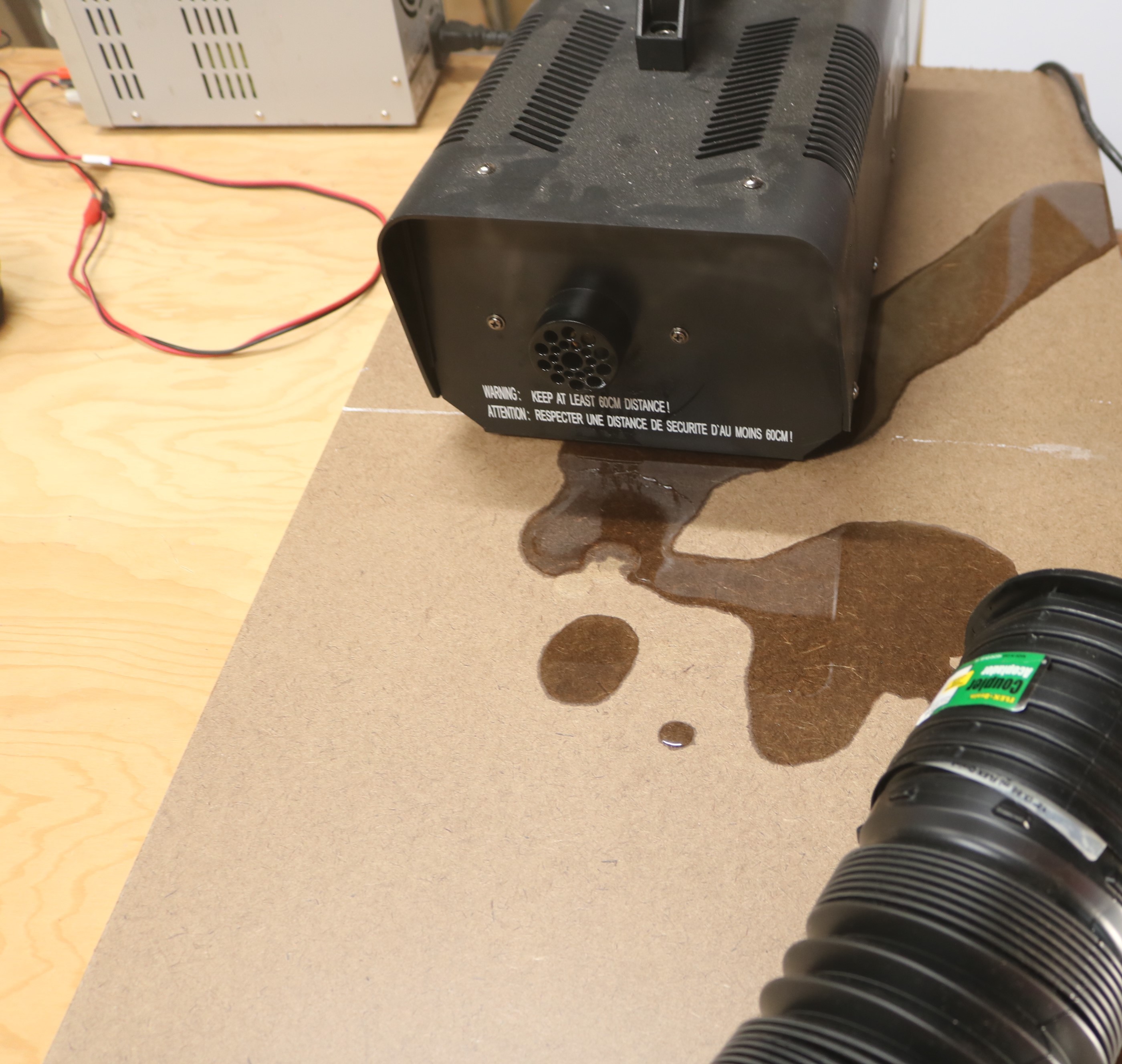 Music Controlled Fog Curtain! DIY Ruben's Fog Tube! : 9 Steps (with ...