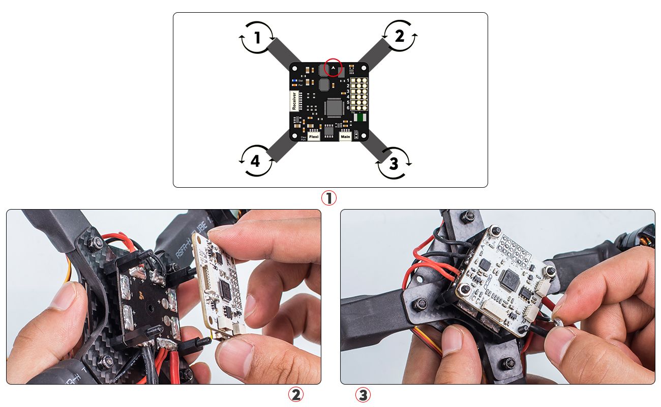 How to Mount CC3D Flight Controller to Quadcopter (Assembly, Wiring, Software Configuration ...