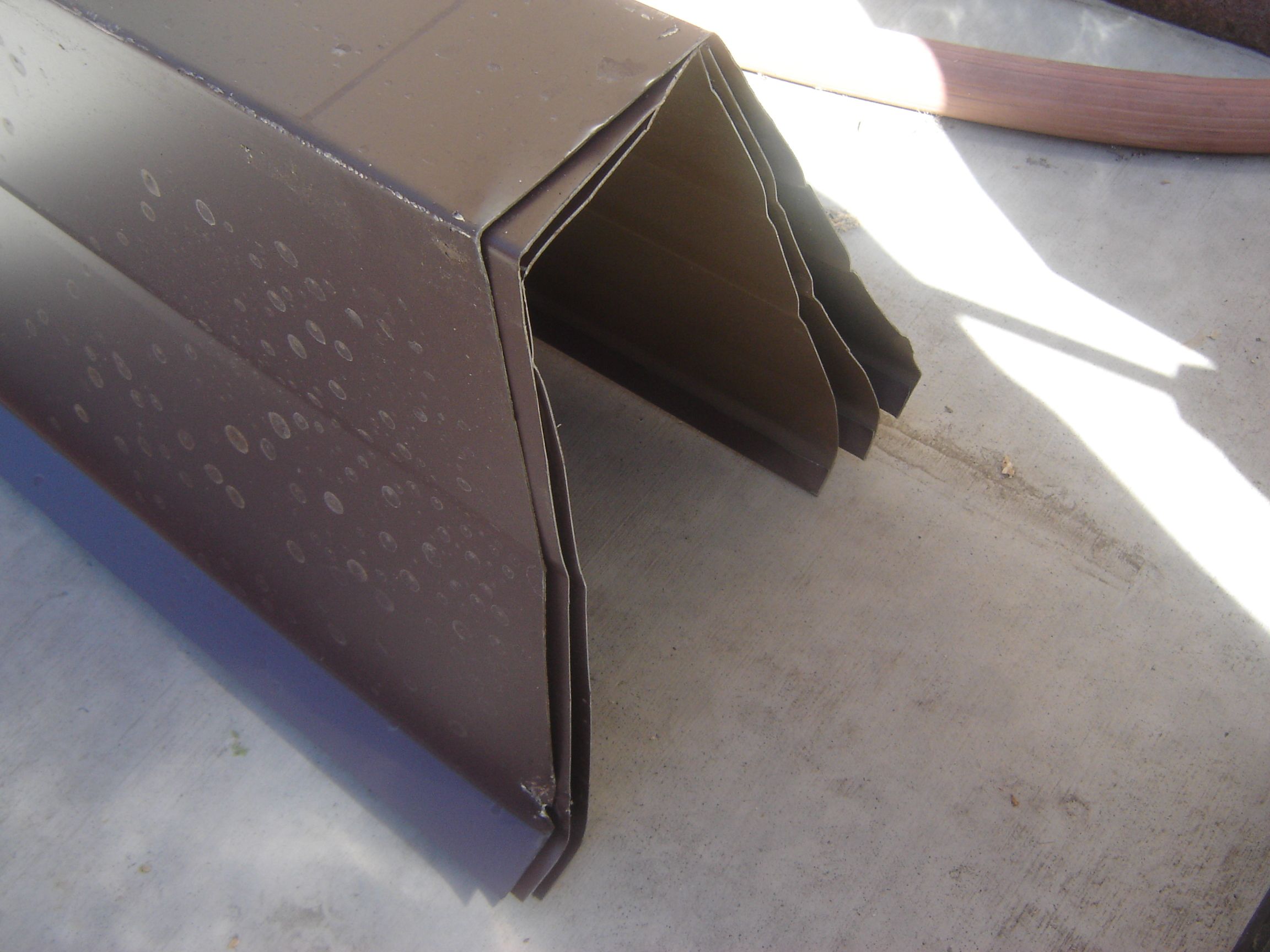 Rain Gutter Garden Planter Troughs : 6 Steps (with Pictures ...