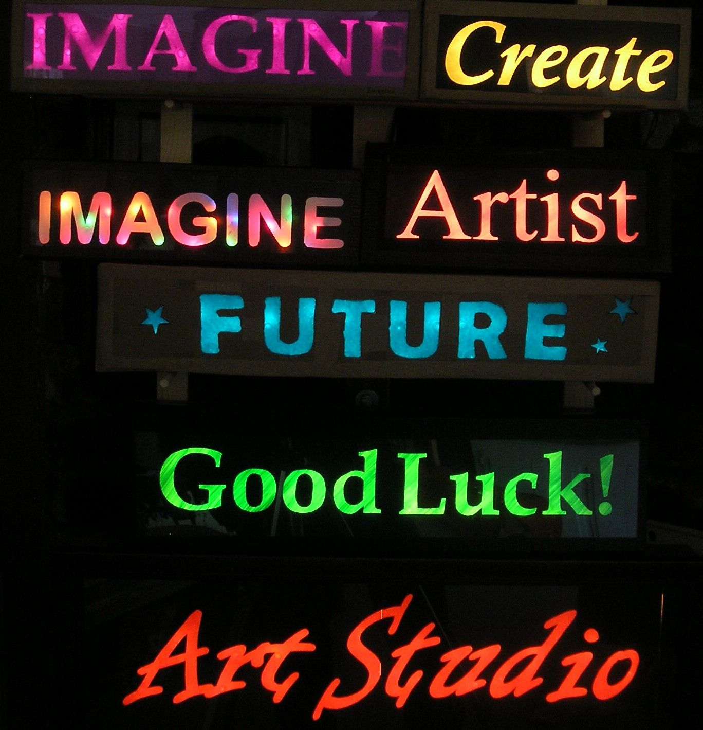 Make Your Own Illuminated Signs : 10 Steps (with Pictures) - Instructables