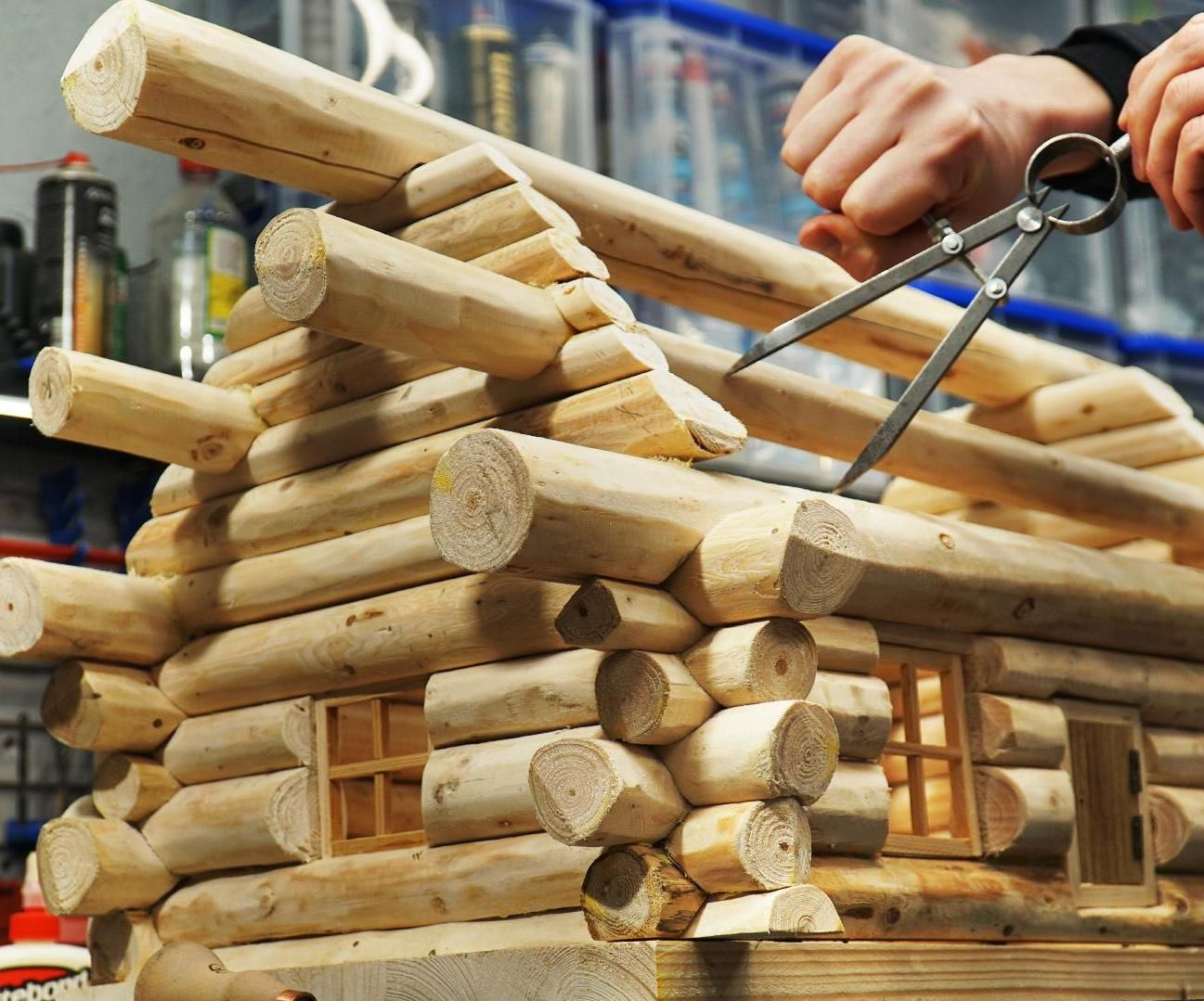 Building Minature Log Cabin : 9 Steps (with Pictures) - Instructables