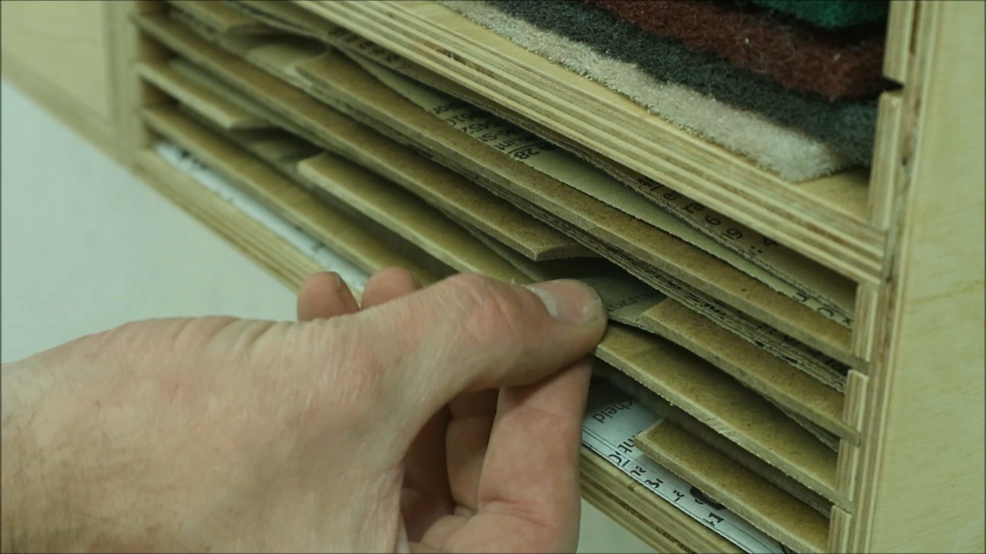 Modular Sandpaper Organizer Cabinet : 7 Steps (with Pictures ...