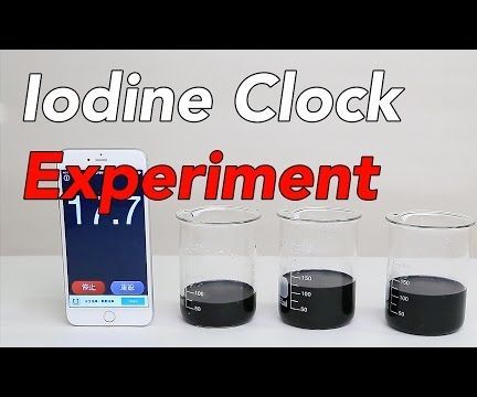 Iodine Clock Reaction - Instructables
