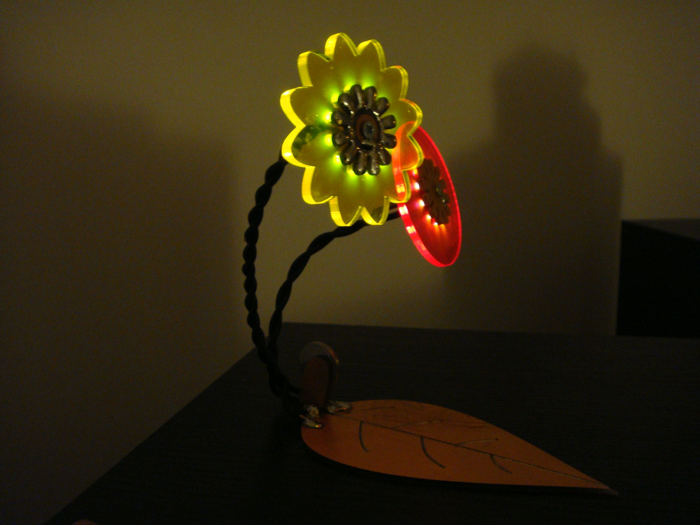 Acrylic Flowers of SMD LEDs : 7 Steps (with Pictures) - Instructables