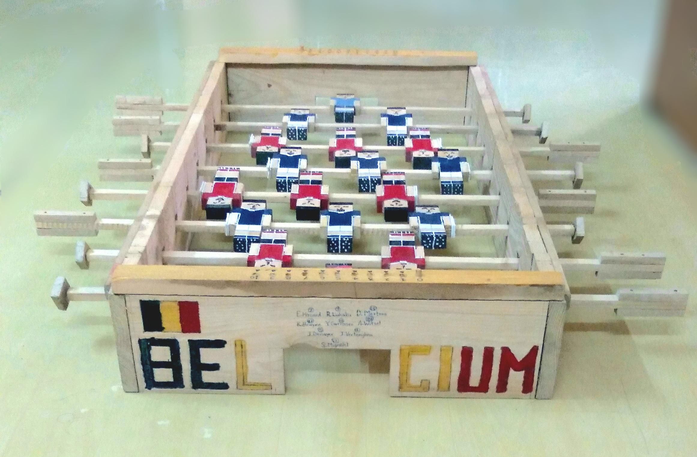 Making a Wooden Foosball : 7 Steps - Instructables