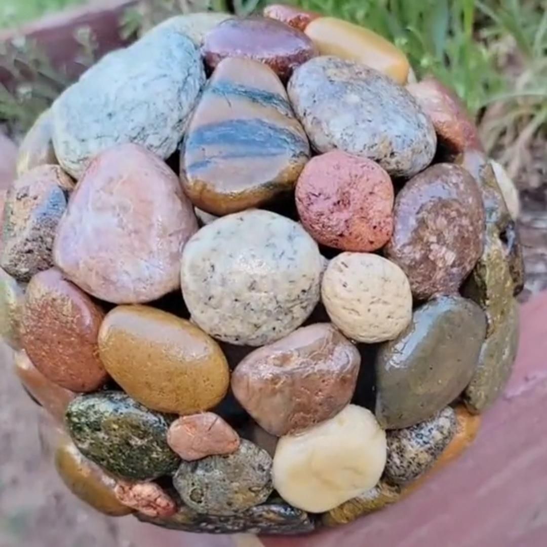 Rock Ball Garden Decor : 4 Steps (with Pictures) - Instructables