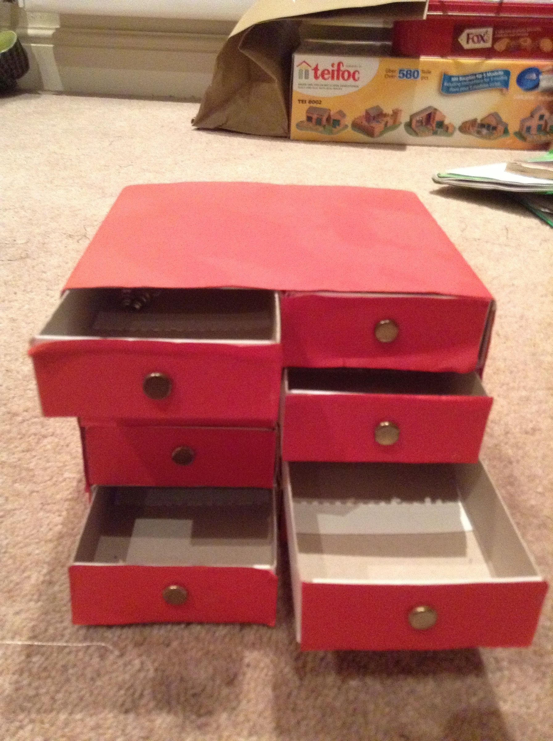 Matchbox Drawers - Instructables