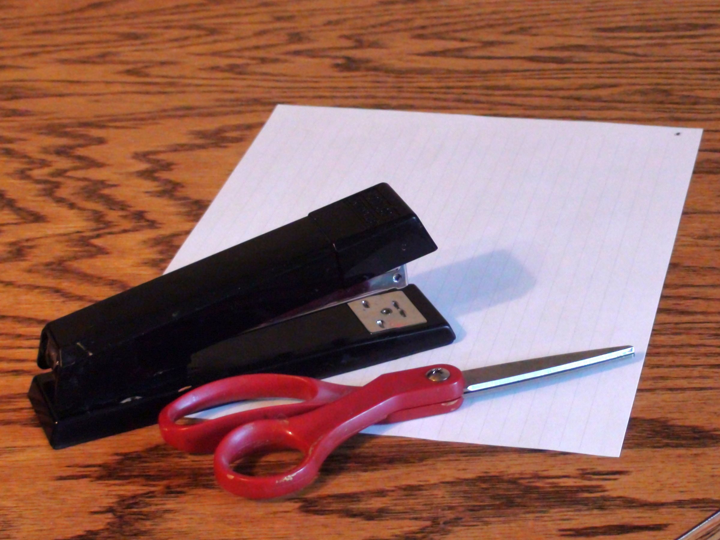 Quick 16 Page Ruled Pocket Book From 1 Piece of Paper With No Fancy ...