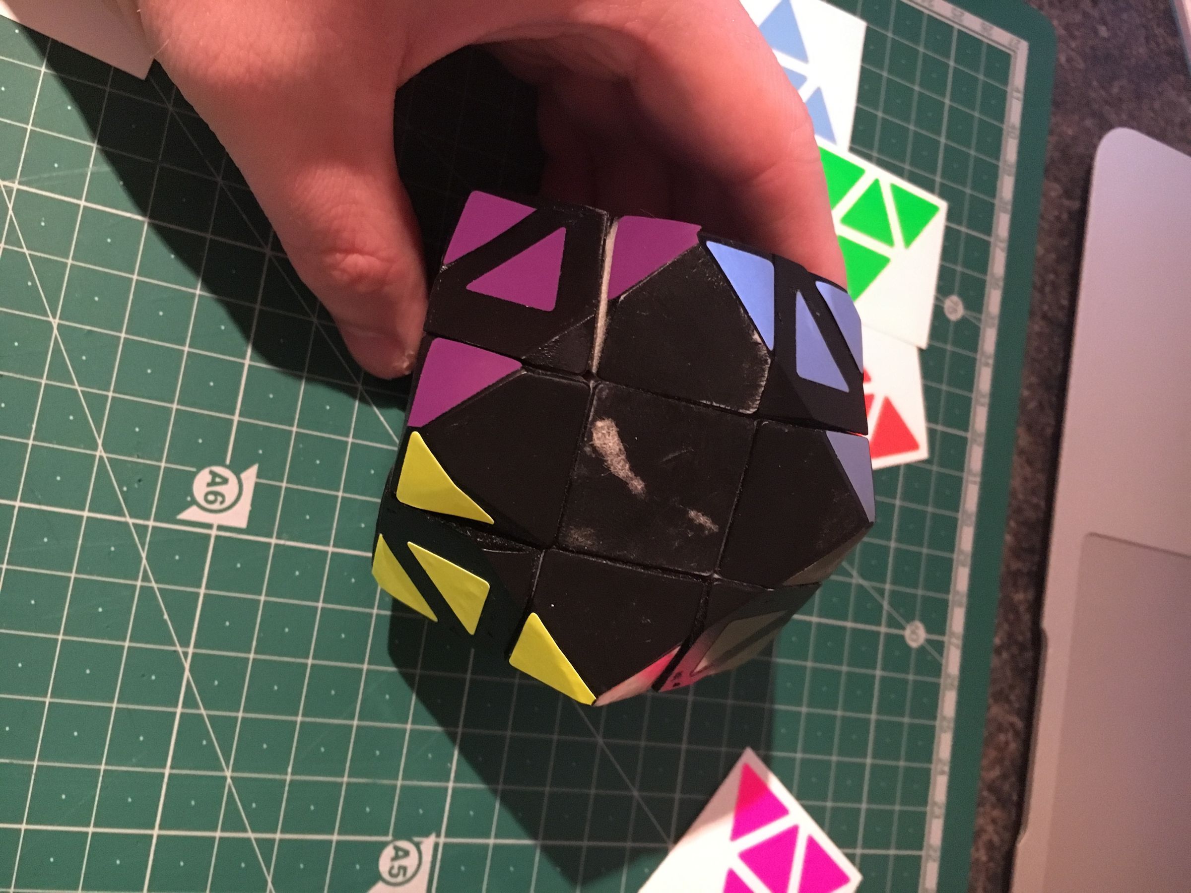 How to Make a Rubik's Cube-Octahedron : 7 Steps (with Pictures ...