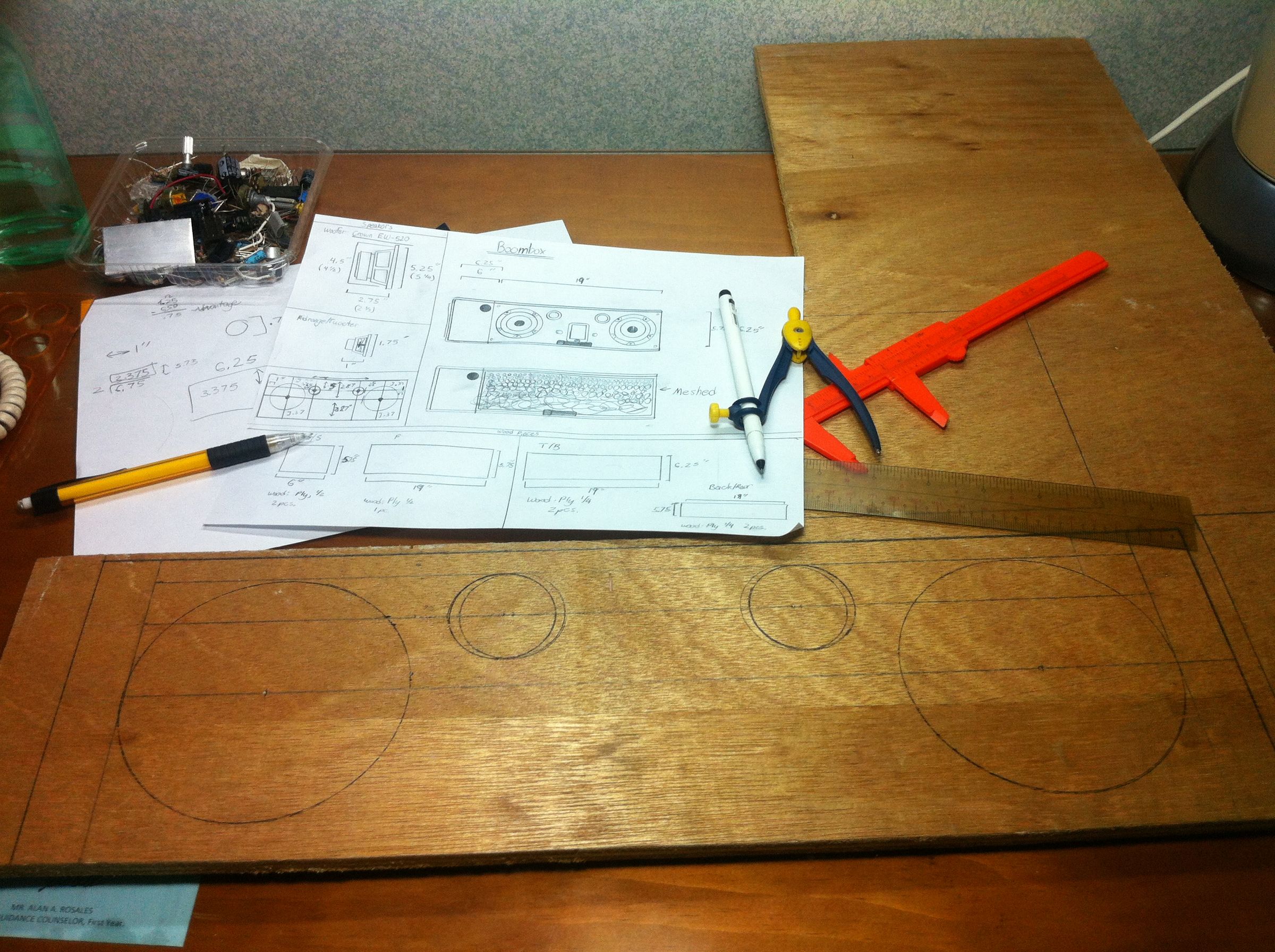 DIY Portable Boombox (from SCRATCH!) : 18 Steps (with Pictures ...