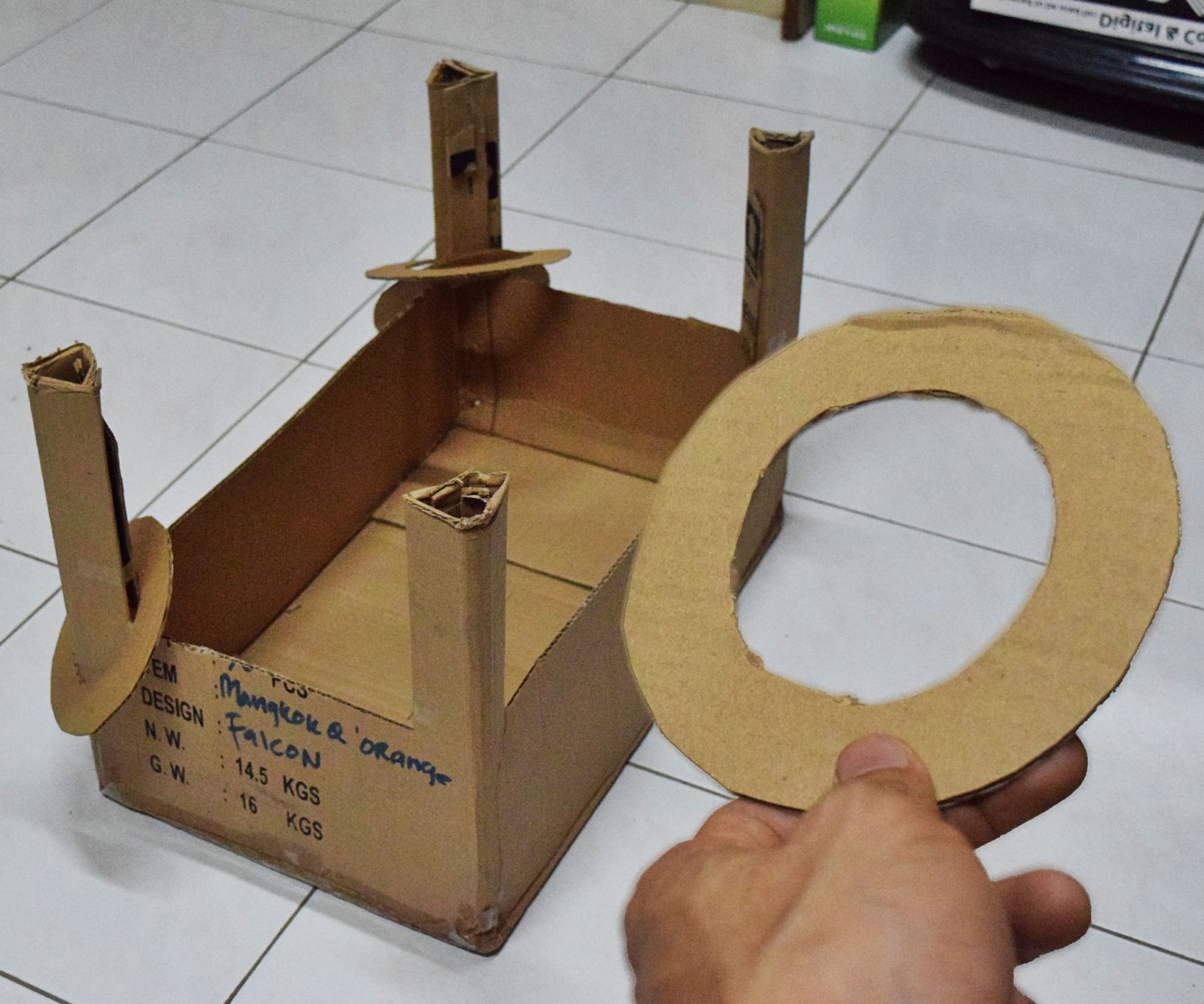 Ring Toss Game (From a Box) : 5 Steps (with Pictures) - Instructables