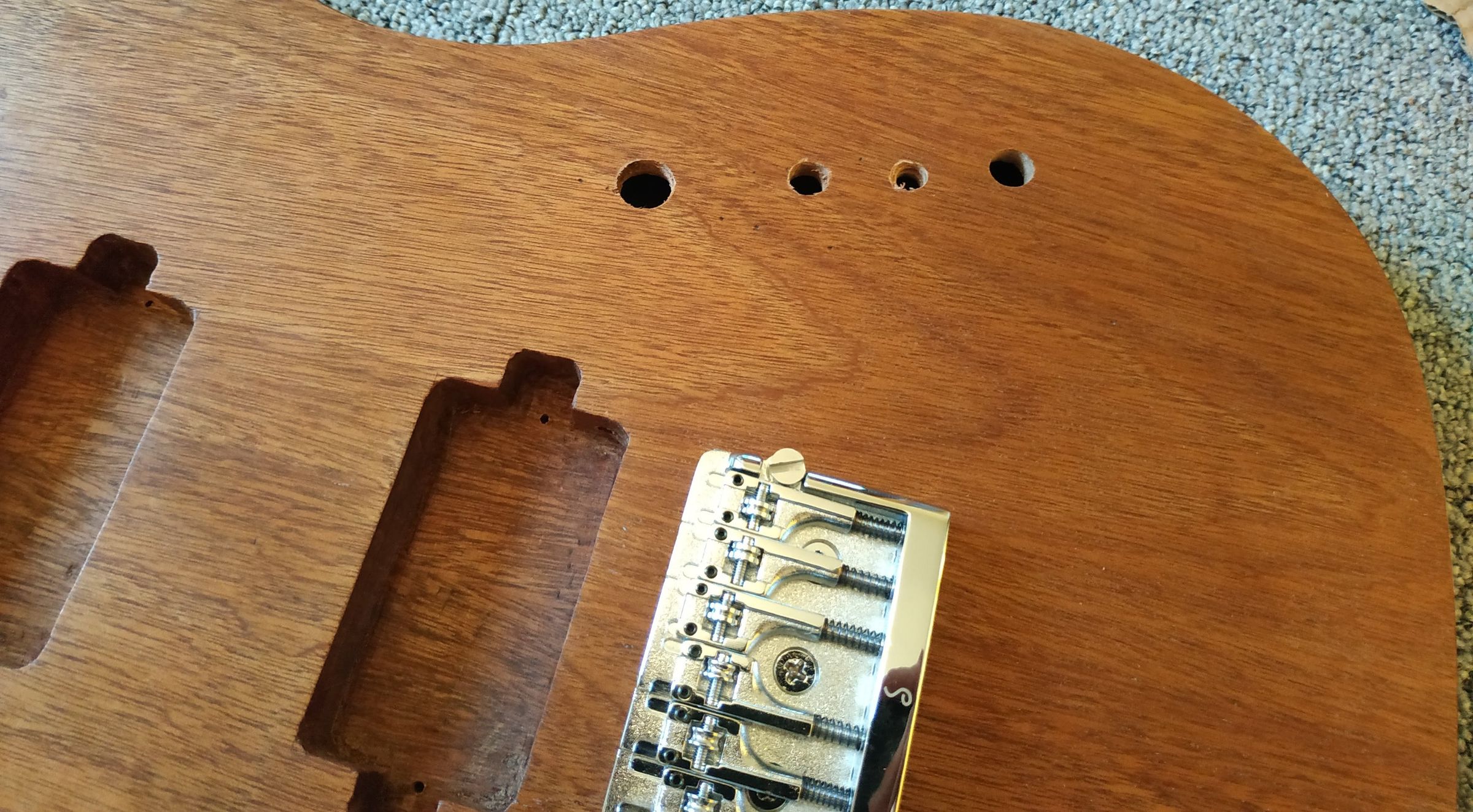 Building a Guitar: Telecaster Thinline : 12 Steps (with Pictures ...