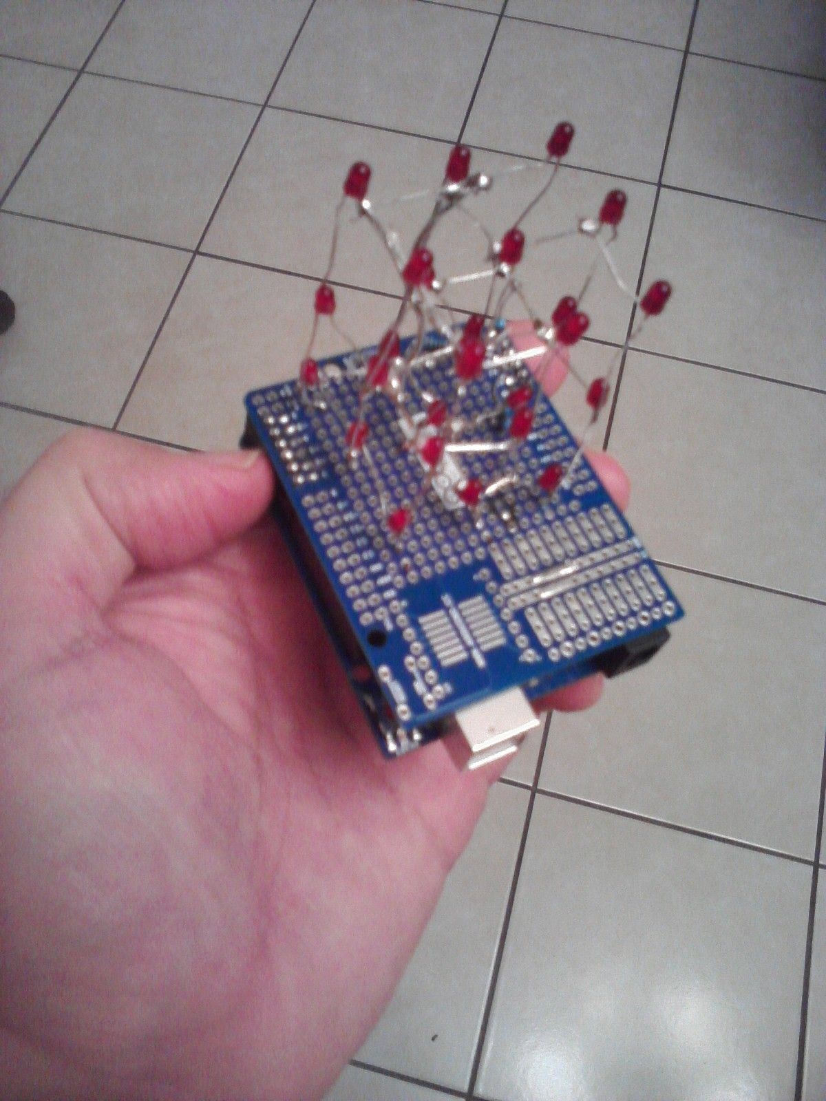 3x3x3 Red LED Cube : 12 Steps - Instructables