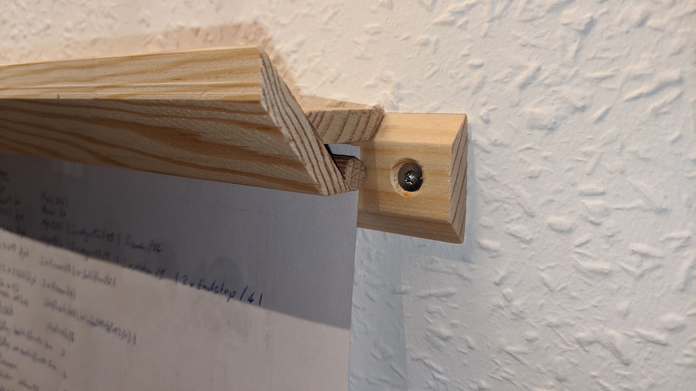 Easy Office Note Rail From Wood : 4 Steps (with Pictures) - Instructables