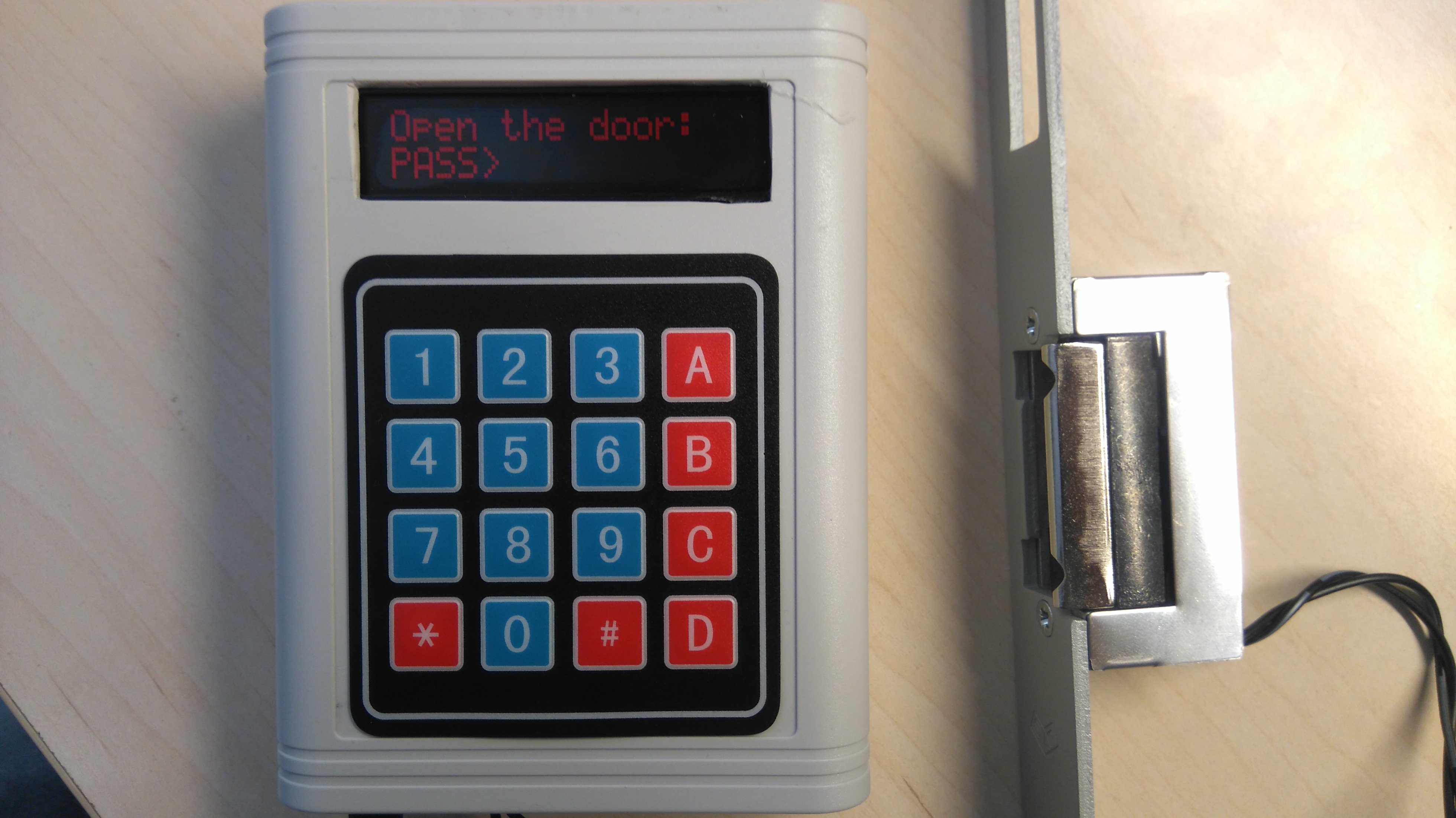 Arduino Password Unlock Door Security System : 6 Steps (with Pictures ...
