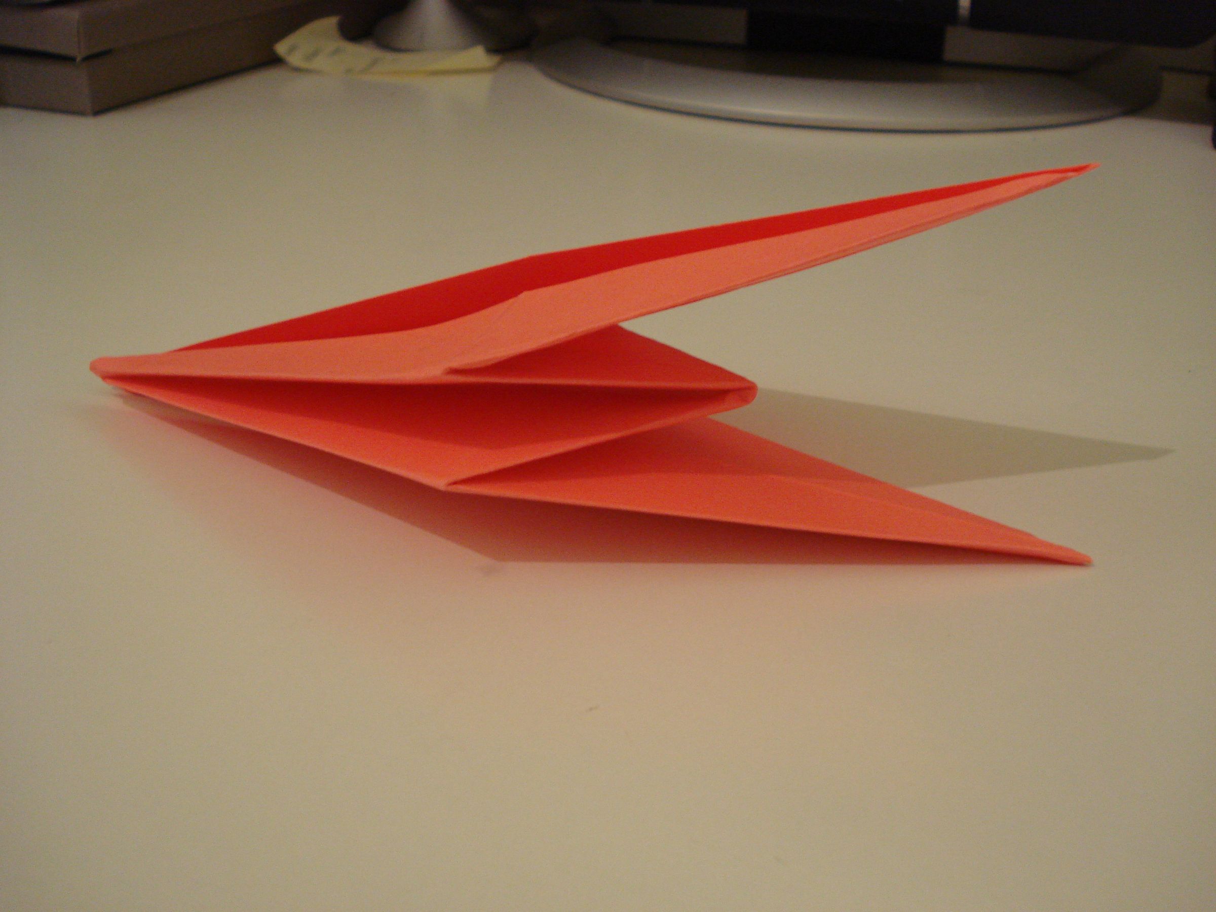 Flapping Origami Crane : 9 Steps - Instructables