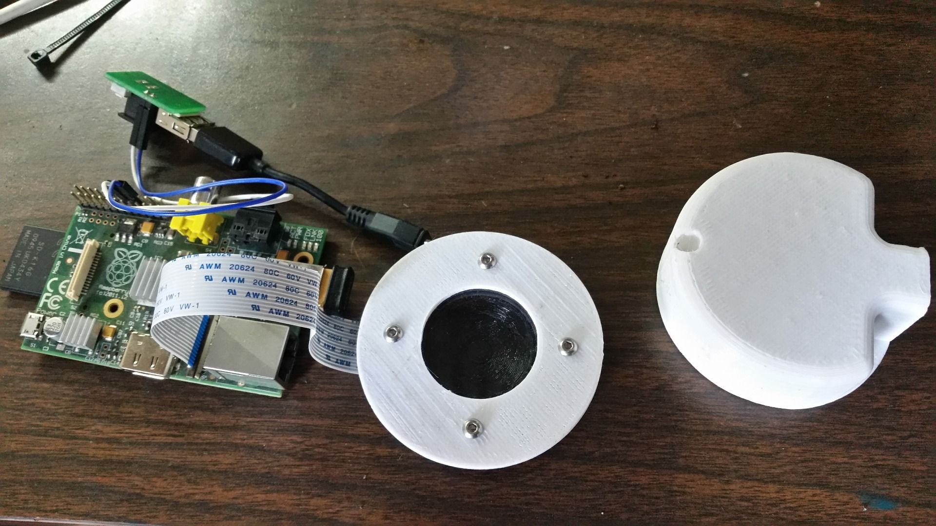 3d Printed Raspberry Pi Security Camera : 6 Steps (with Pictures ...