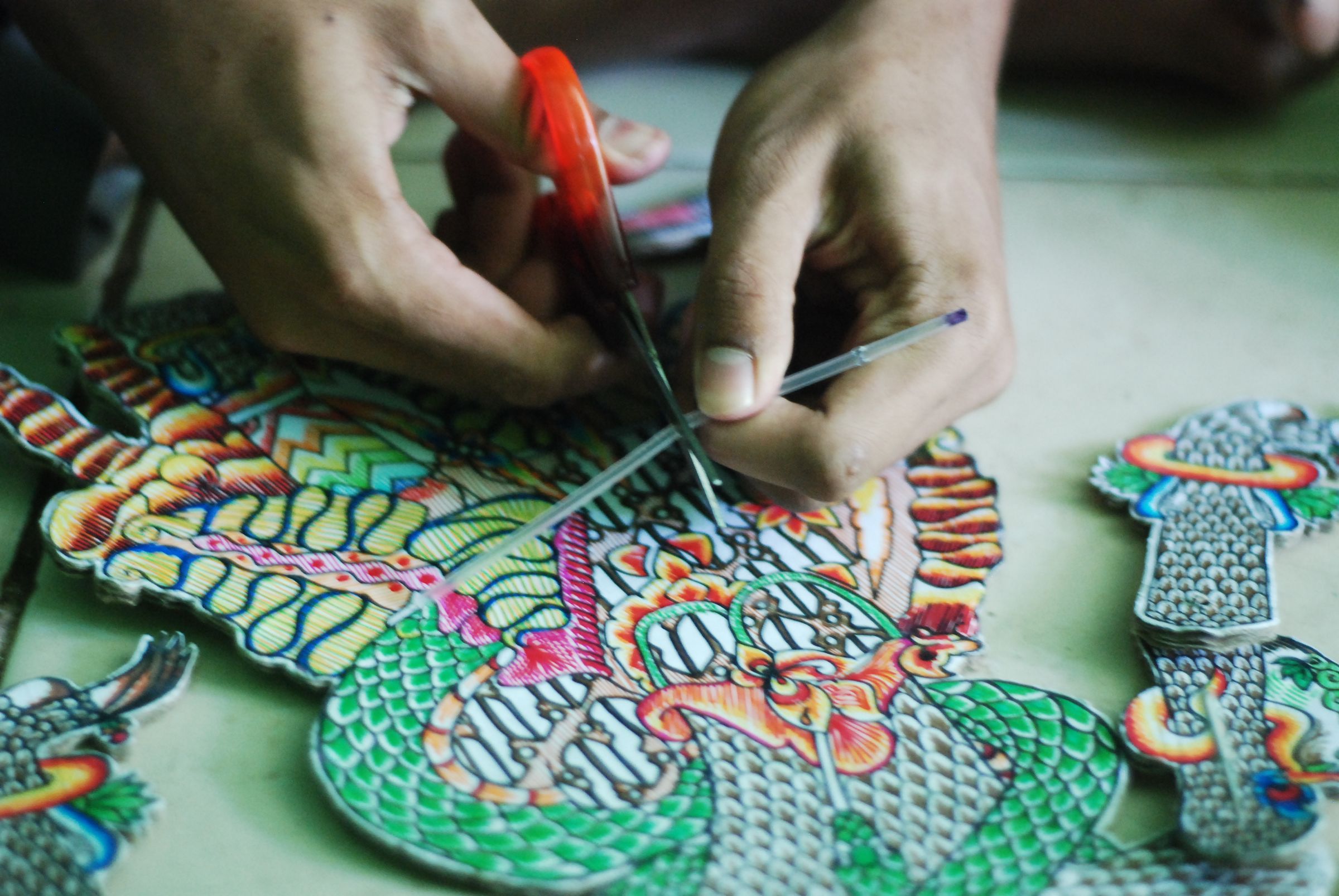 How to Make Colorful WAYANG From Cardboard : 8 Steps (with Pictures ...